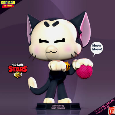 Kit - Brawl Stars 3D Model by Sinh Nguyen