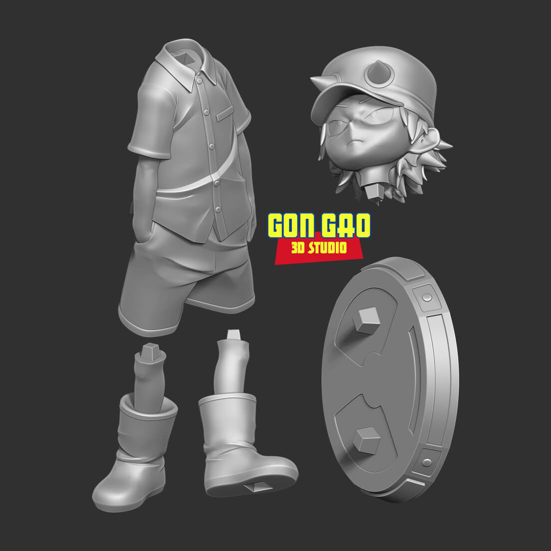 Kota Izumi - My Hero Academia 3D Model by Sinh Nguyen