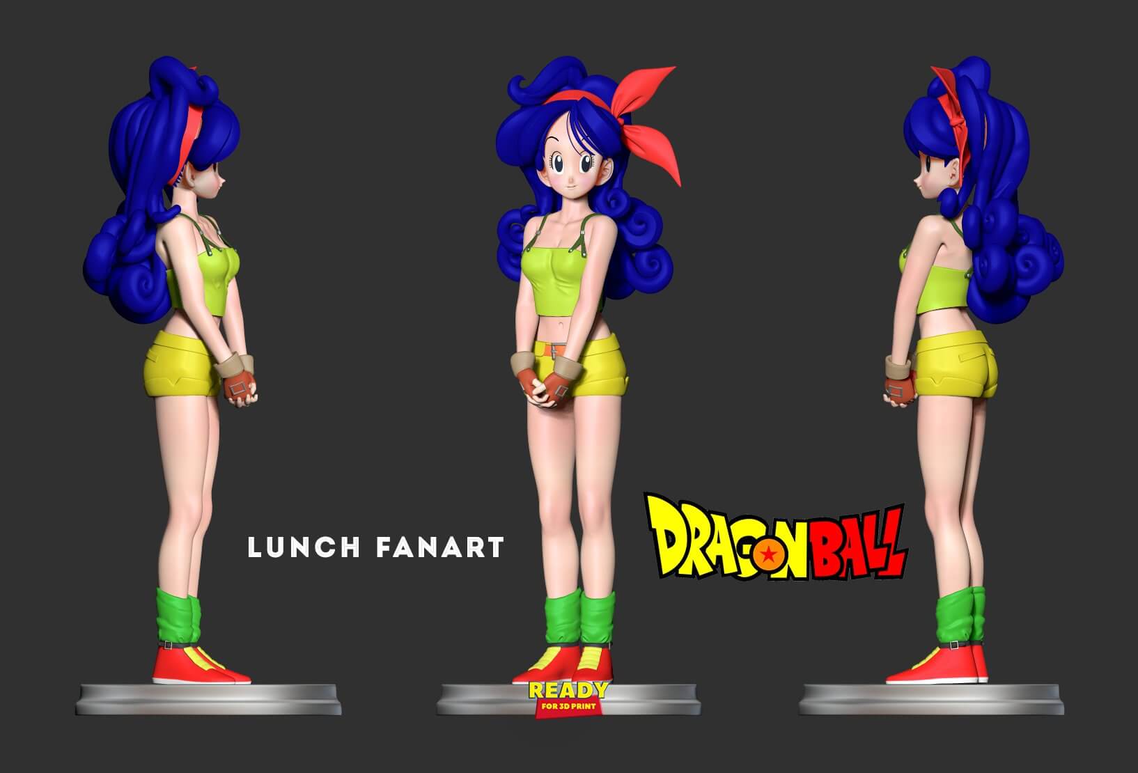 Launch Dragon Ball - 3D Model by Sinh Nguyen