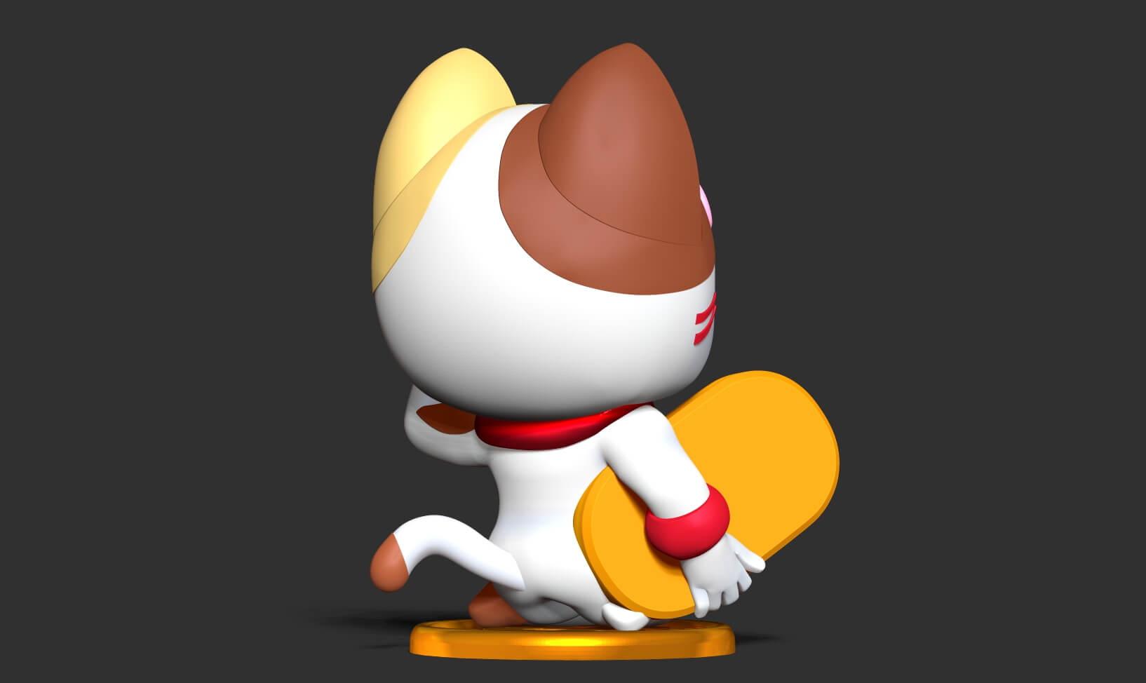 Lucky Cat Neko Bea - 3D Print Model by Sinh Nguyen