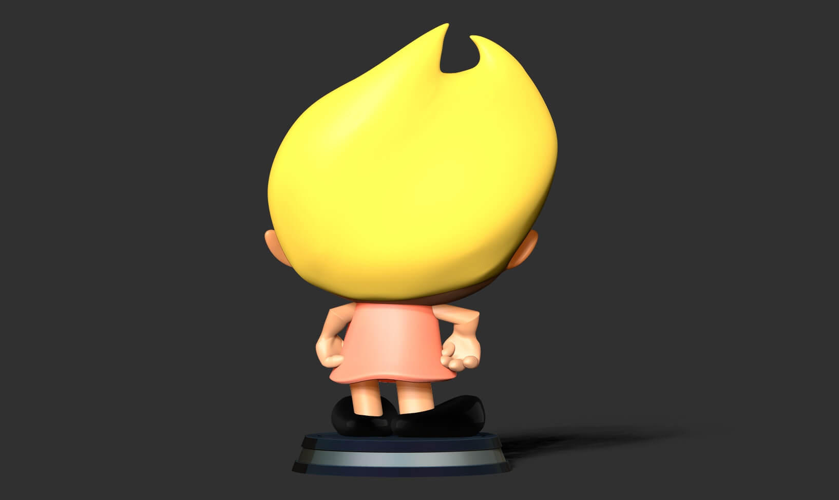 Mandy - Cartoon Network Fanart 3D Print Model by Sinh Nguyen