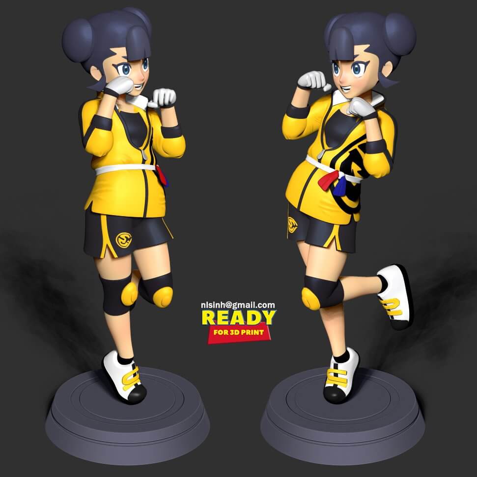 Master Dojo Student - 3D Model by Sinh Nguyen