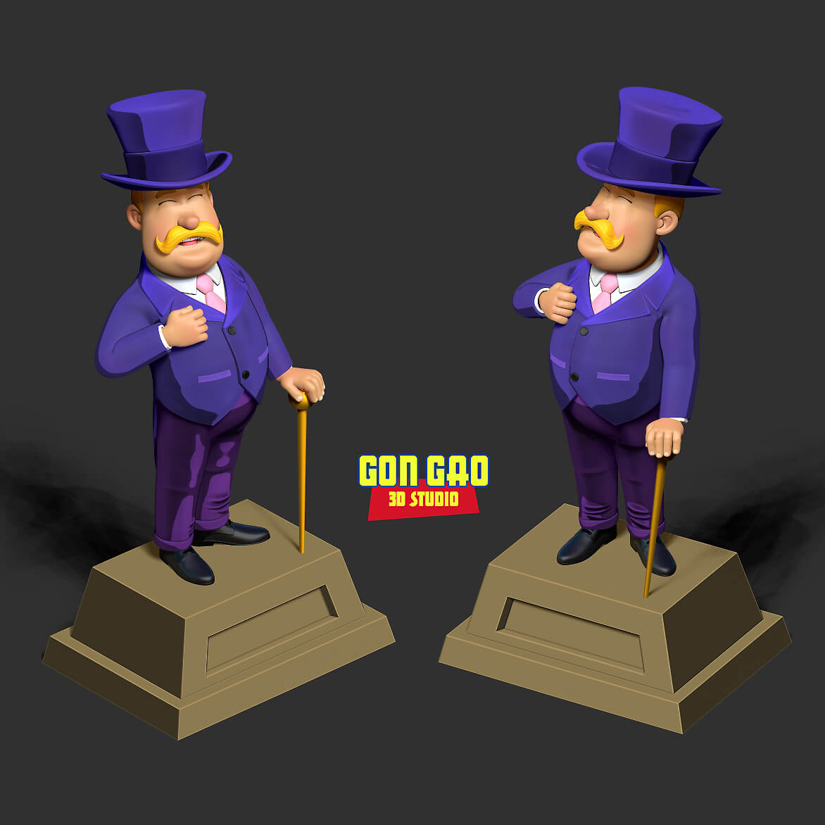 Mayor Humdinger - Paw Patrol Fanart 3D Model by Sinh Nguyen