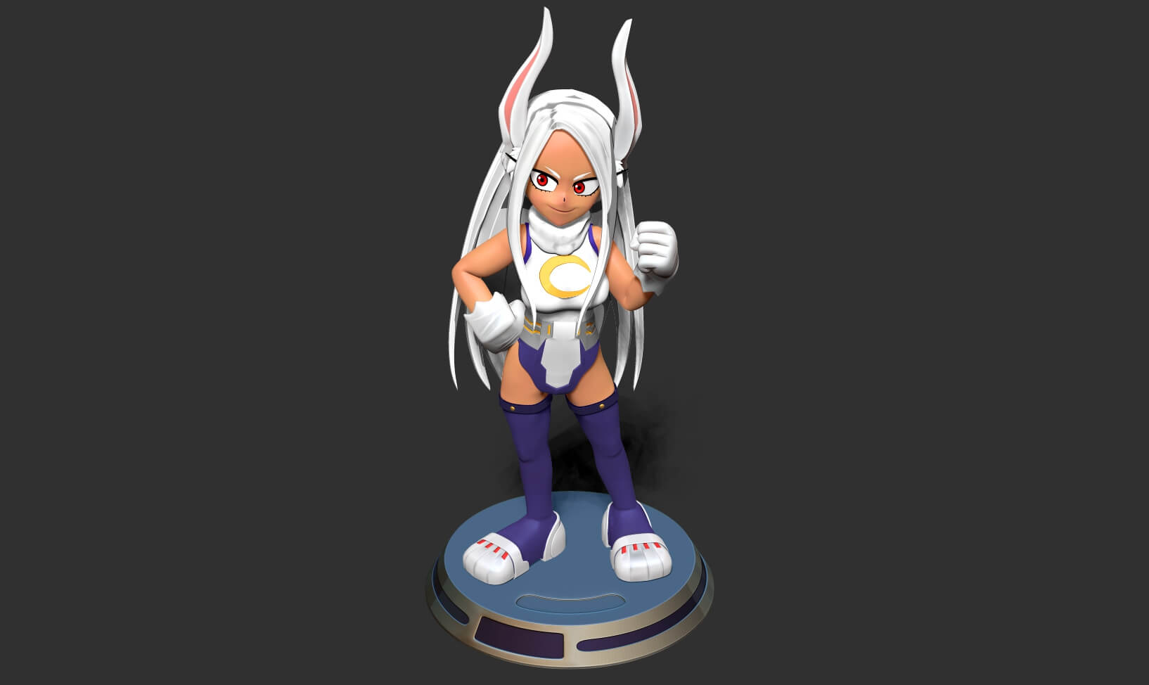 Mirko My Hero Academia Fanart 3d Print Model By Sinh Nguyen