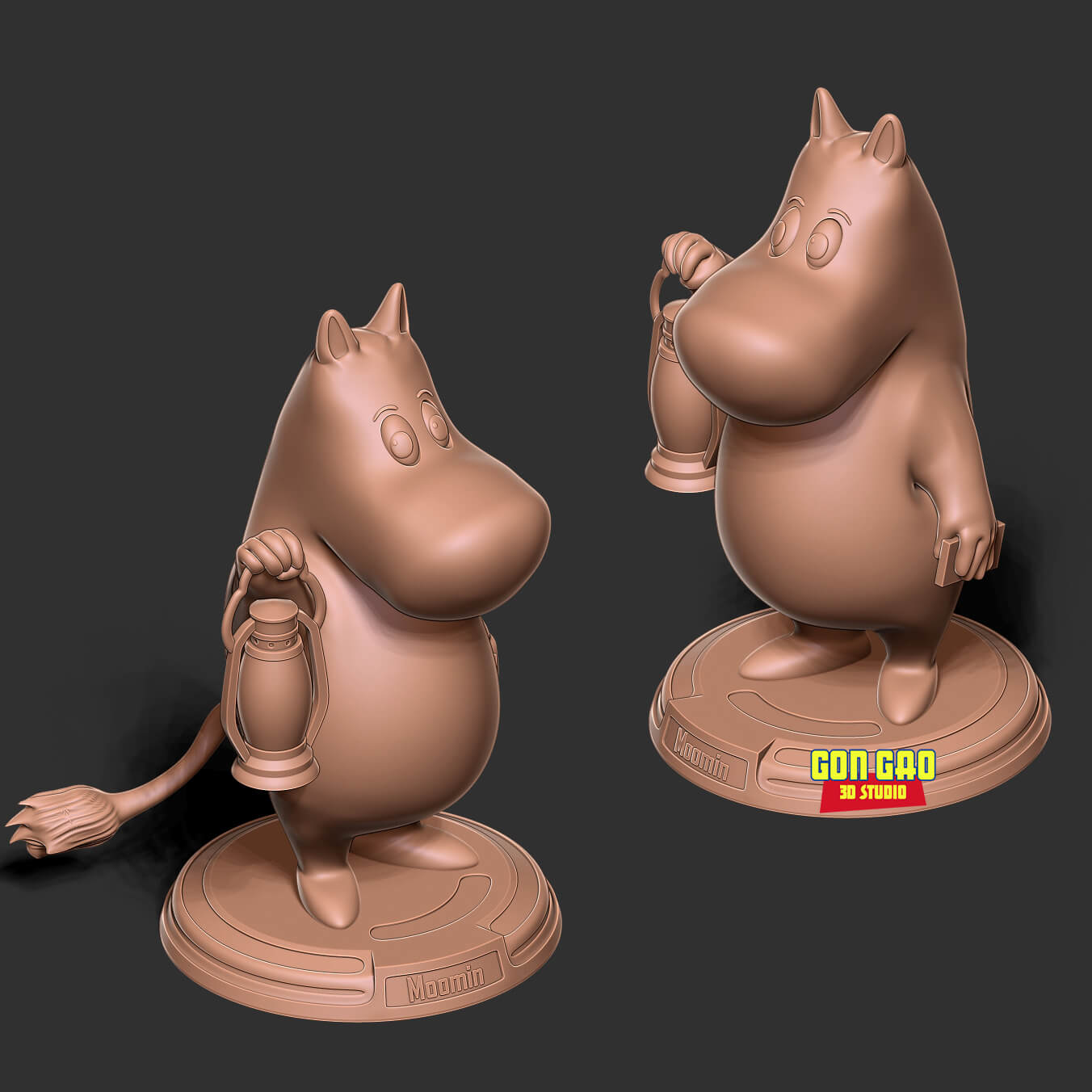Moomin Fanart - 3D Model by Sinh Nguyen