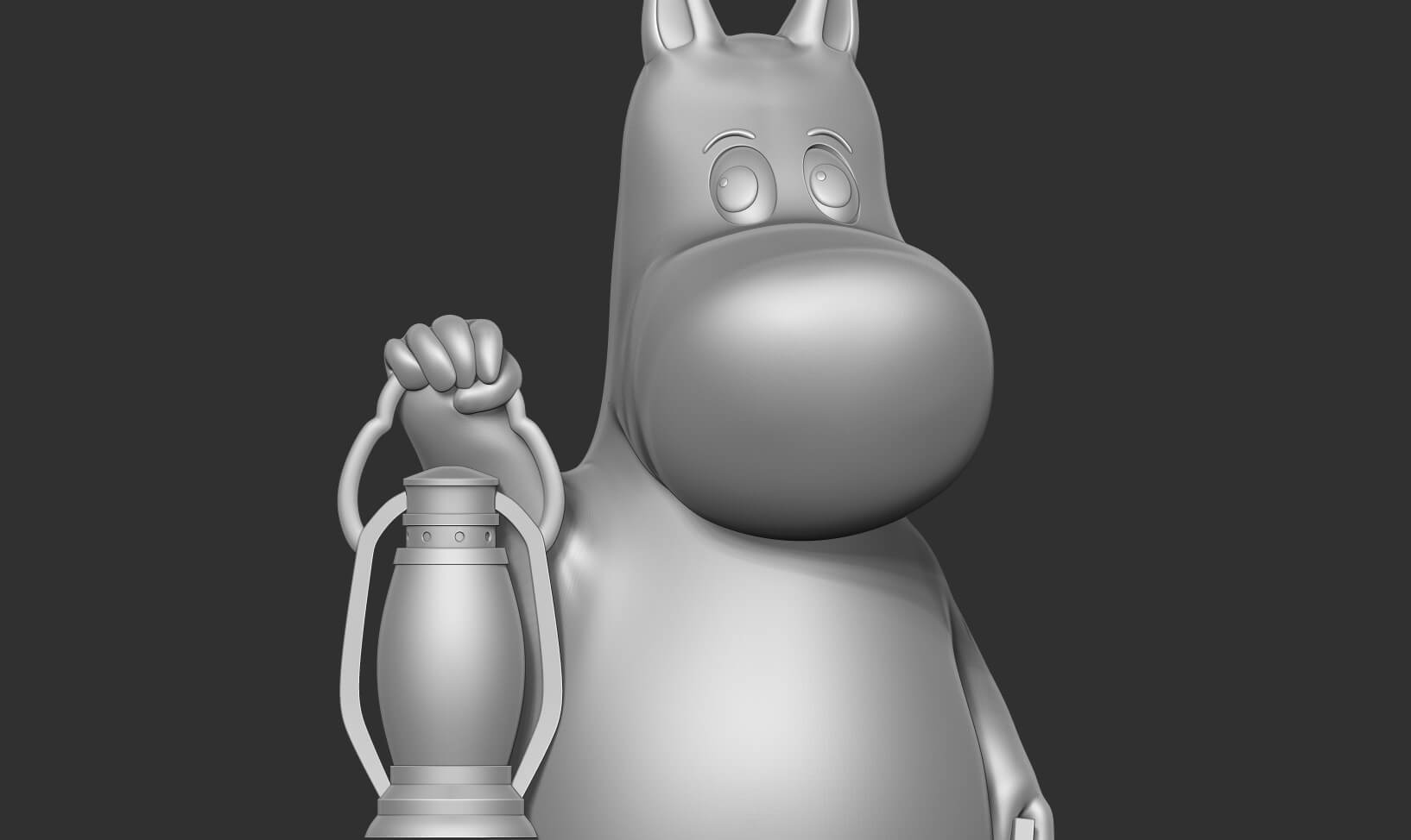 Moomin Fanart - 3D Model by Sinh Nguyen