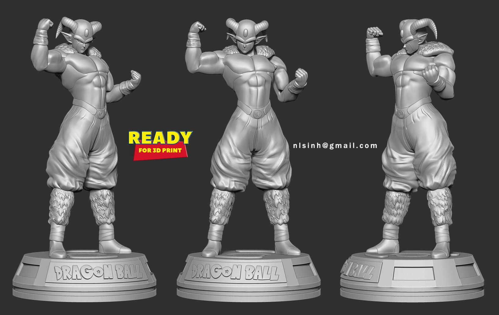 Moro - Dragon Ball Super 3D Model by Sinh Nguyen