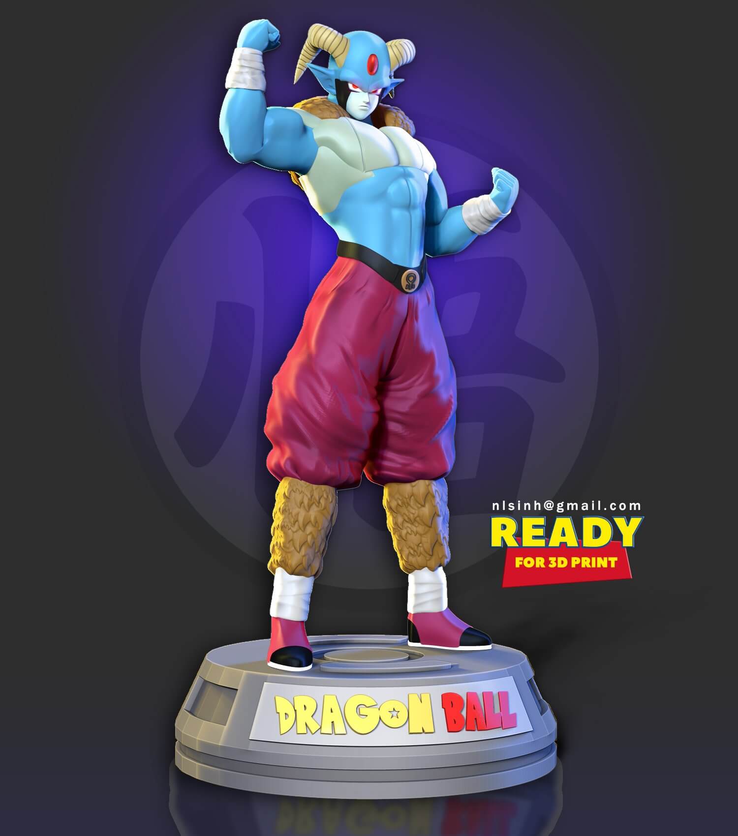 Moro - Dragon Ball Super 3D Model by Sinh Nguyen