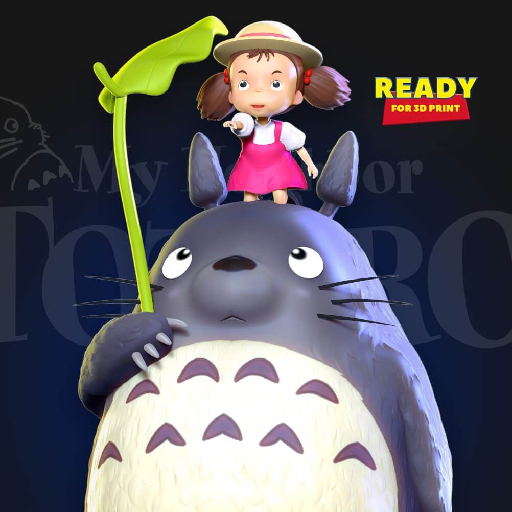 My Neighbor Totoro - 3D Model by Sinh Nguyen