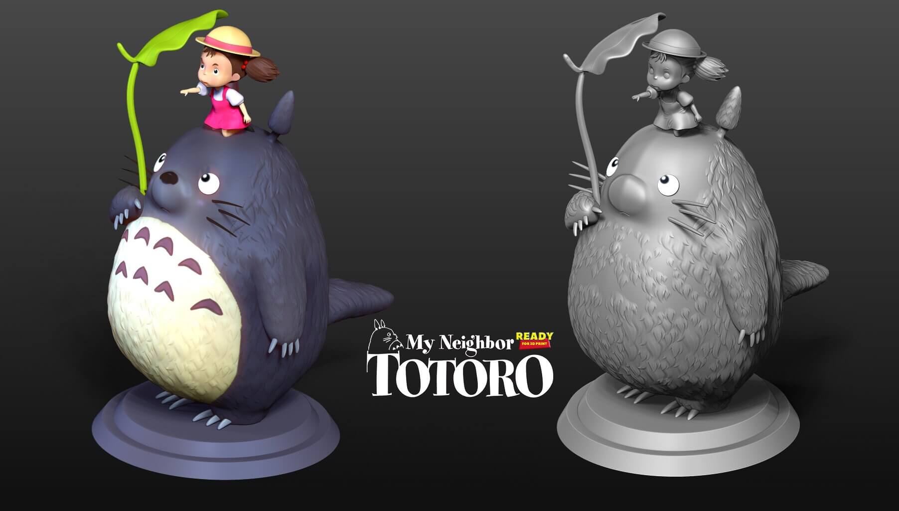 My Neighbor Totoro - 3D Model by Sinh Nguyen