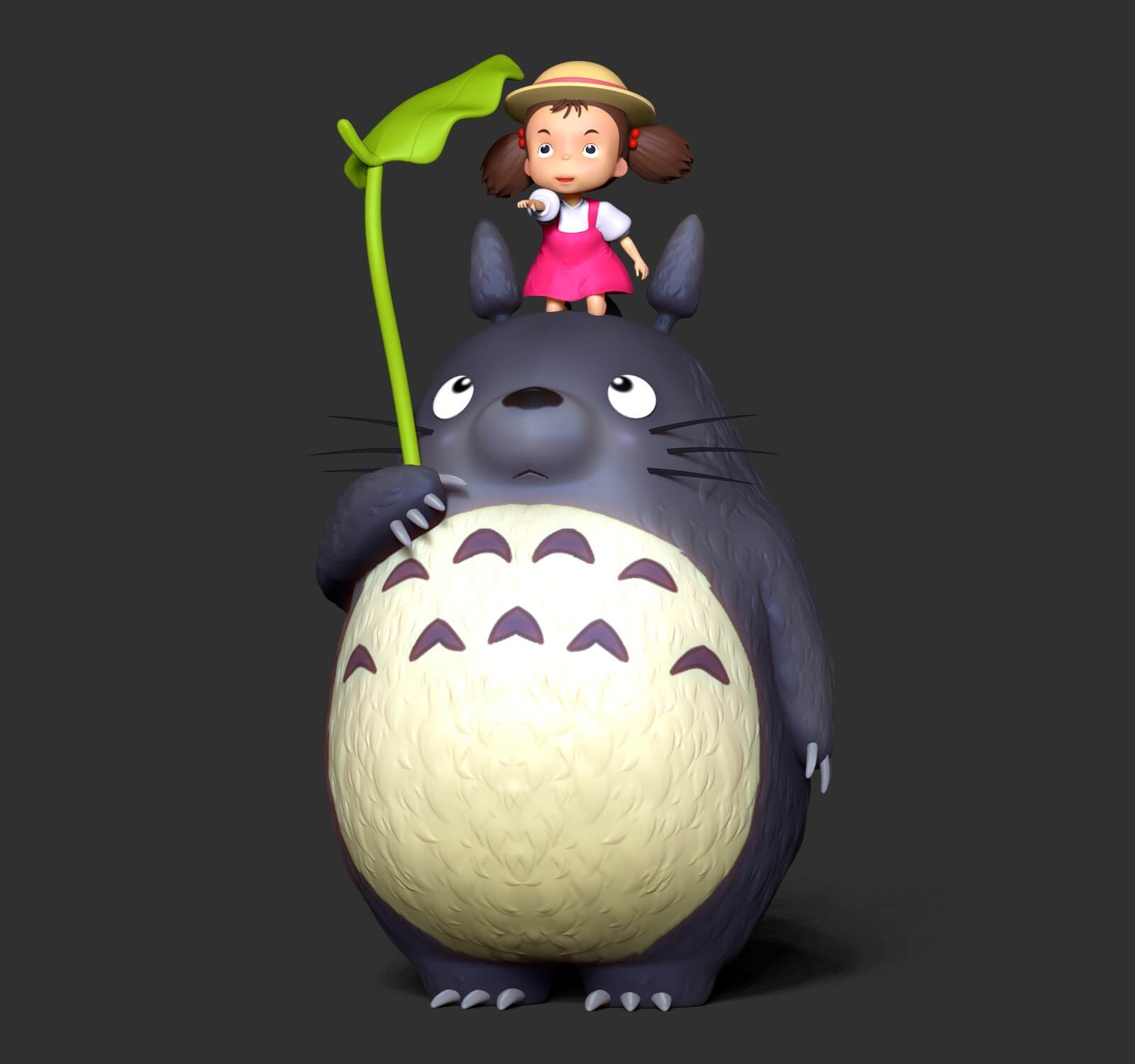 My Neighbor Totoro - 3D Model by Sinh Nguyen