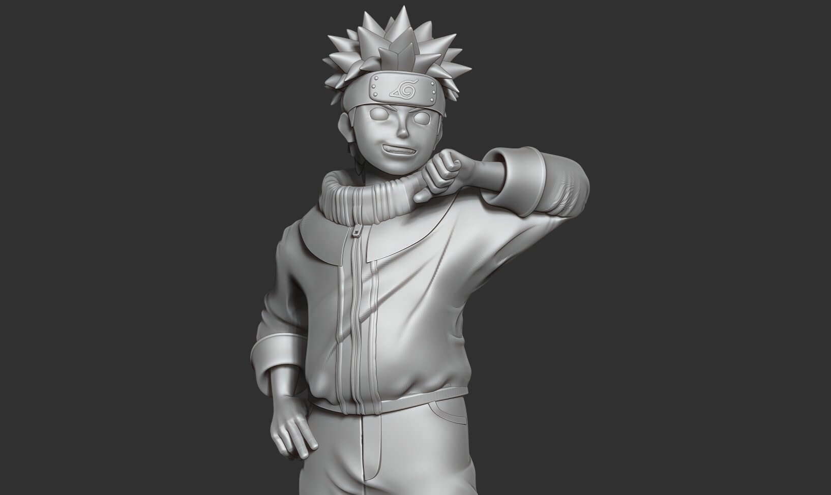 Naruto Fan Art - 3D Model by Sinh Nguyen