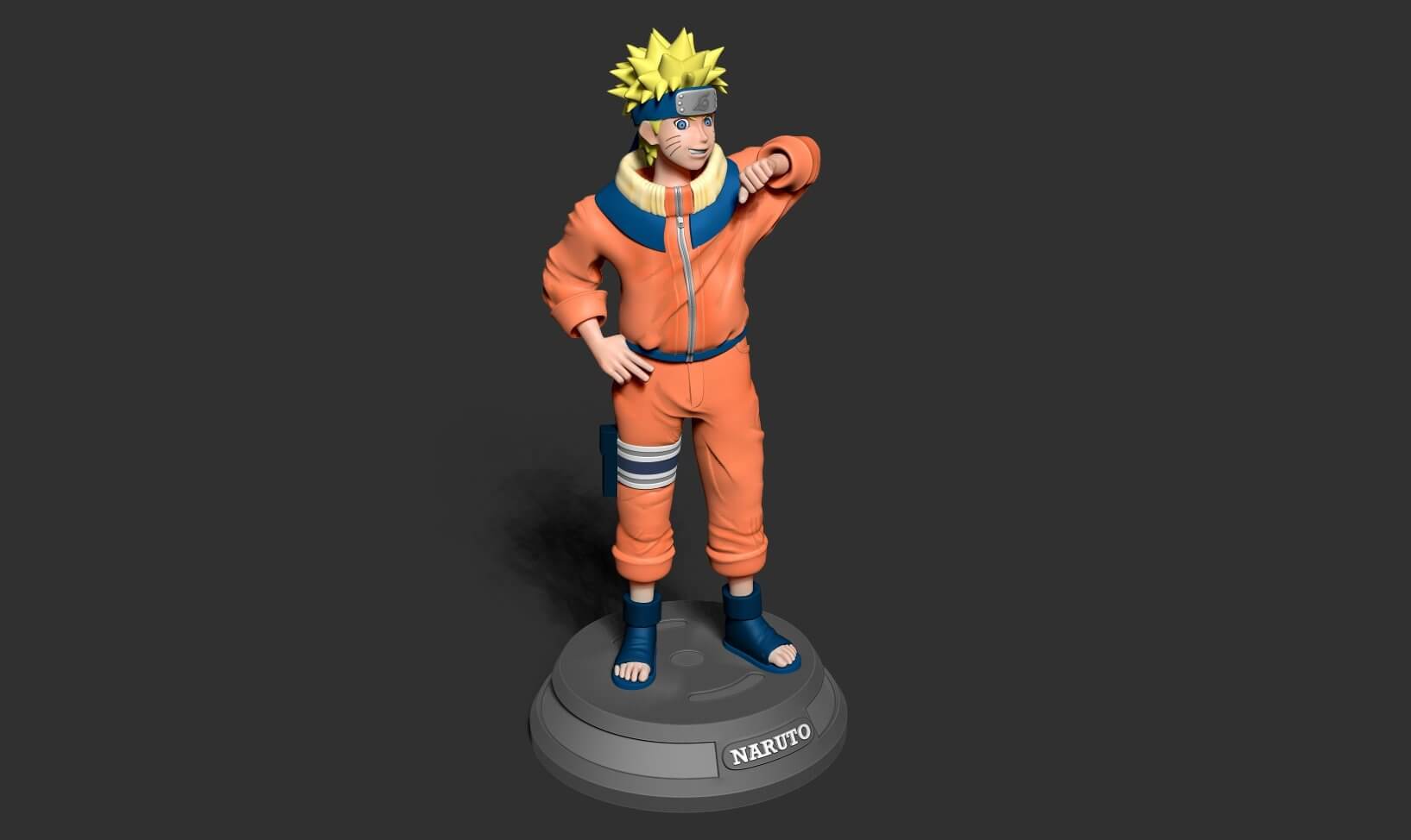 Naruto Fan Art - 3D Model by Sinh Nguyen