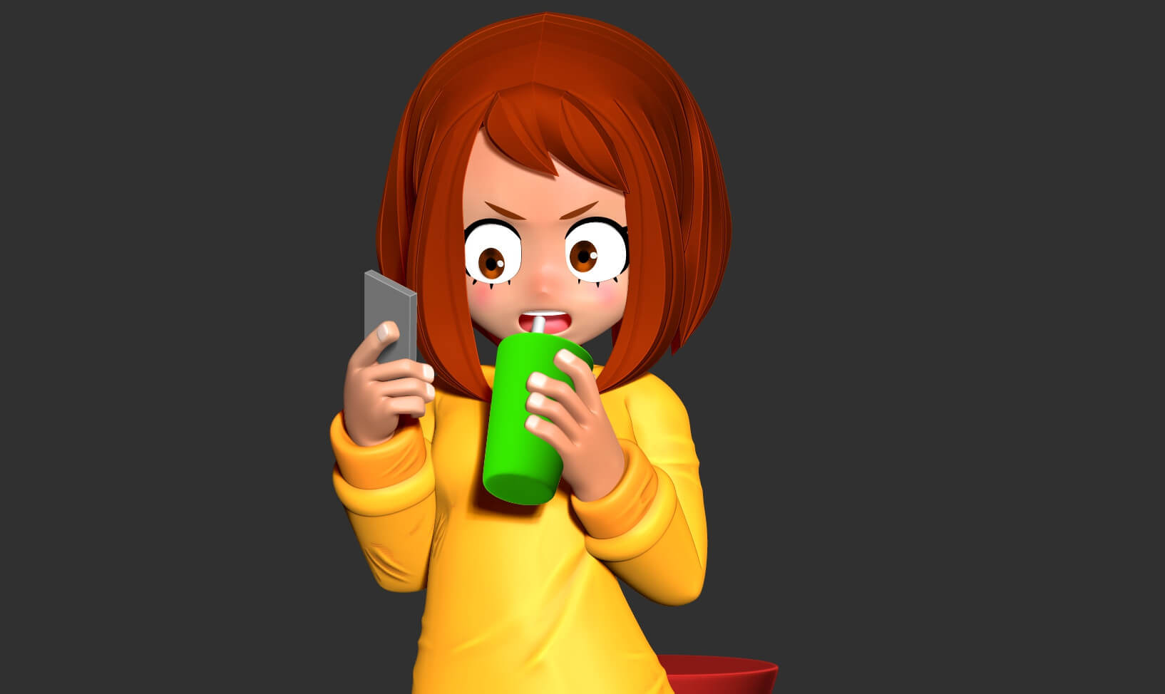 Ochaco Uraraka Kid - 3D Print Model by Sinh Nguyen