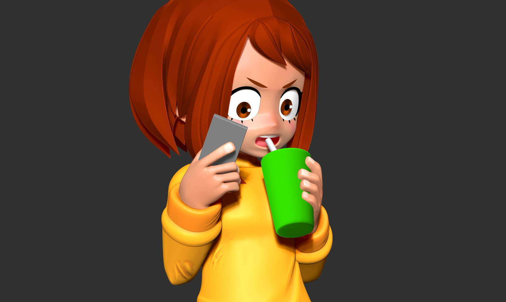Ochaco Uraraka Kid - 3D Print Model by Sinh Nguyen