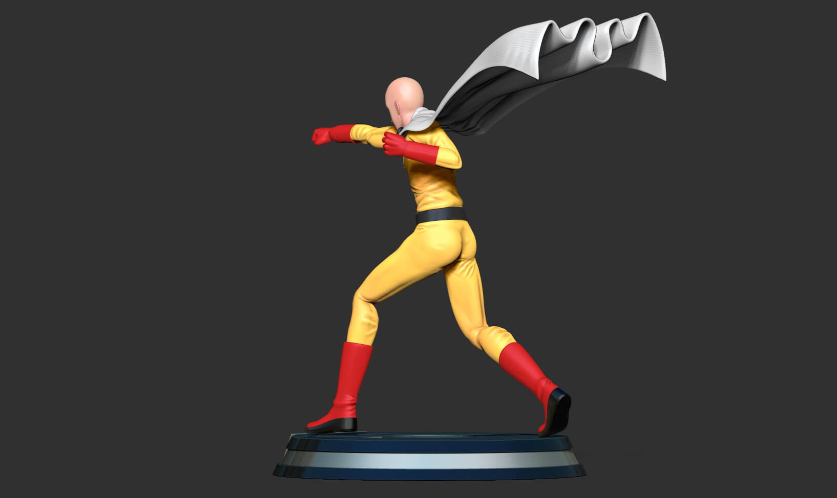 One-Punch Man 3D Model by Sinh Nguyen