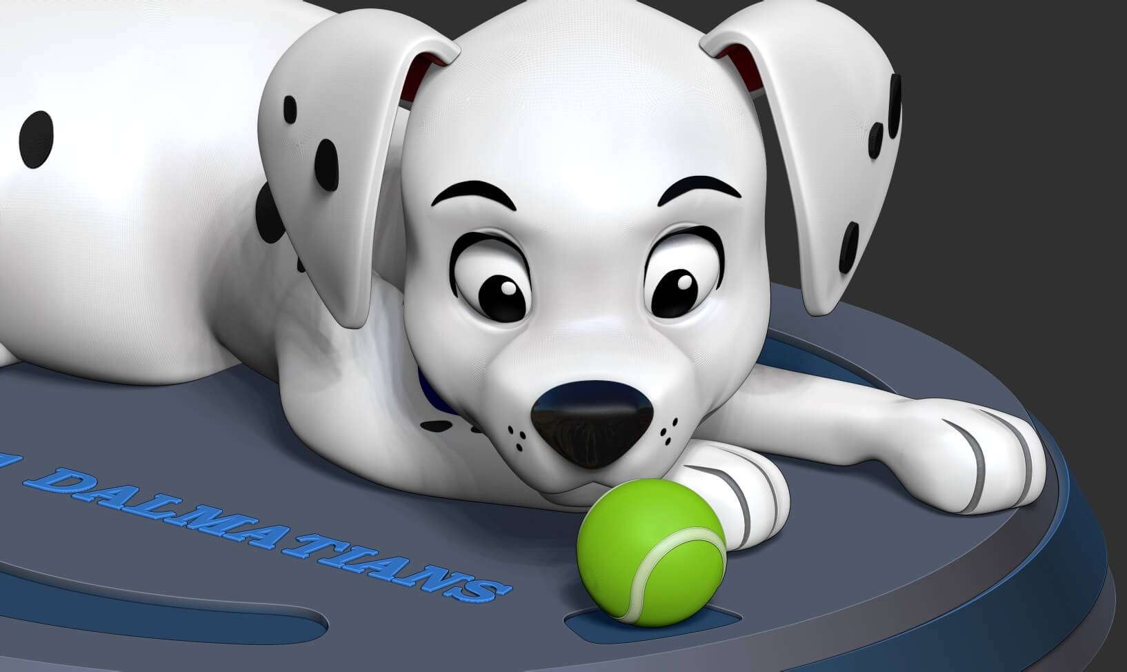 Penny - 101 Dalmatians 3D Model by Sinh Nguyen