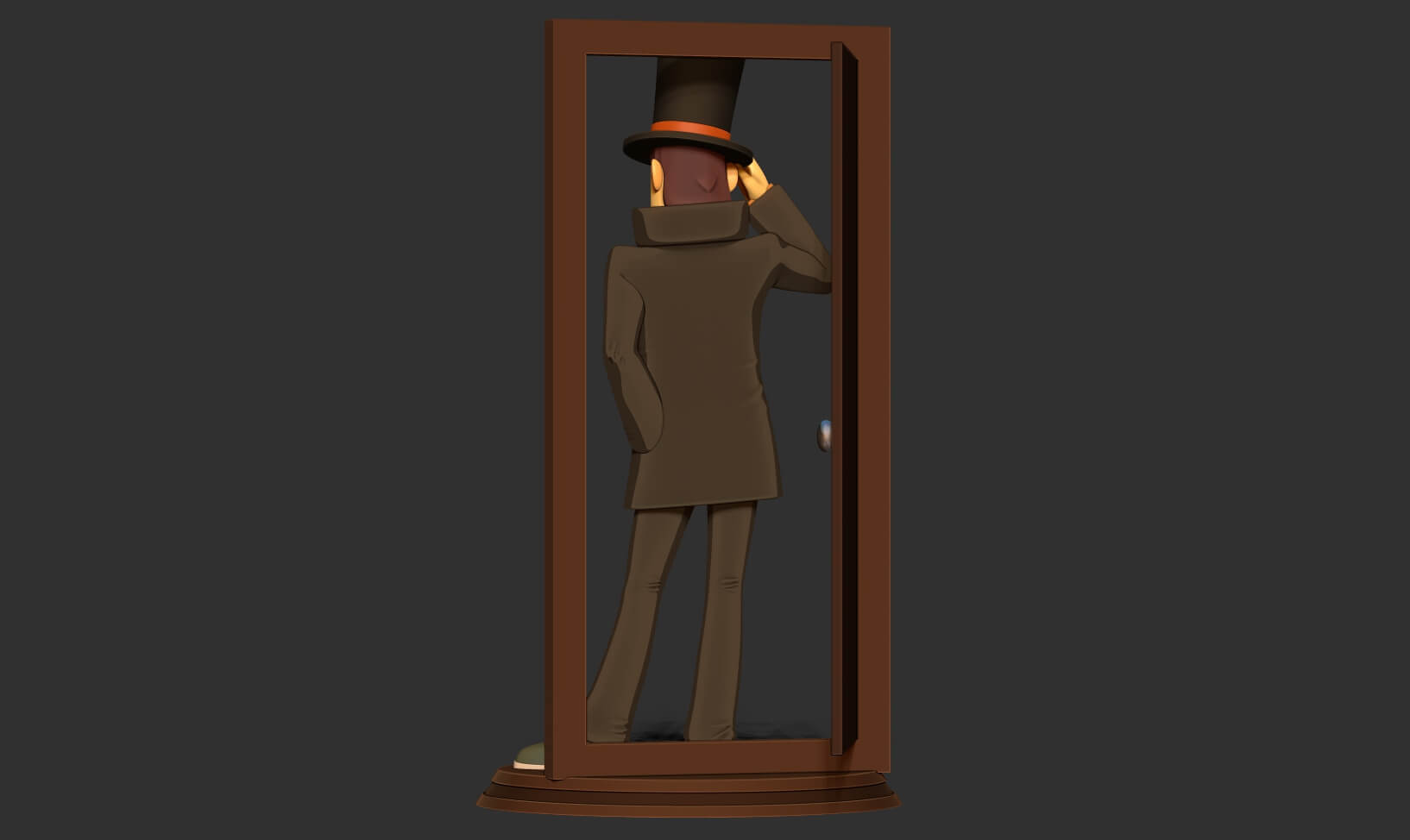 Professor Layton - 3D Print Model by Sinh Nguyen