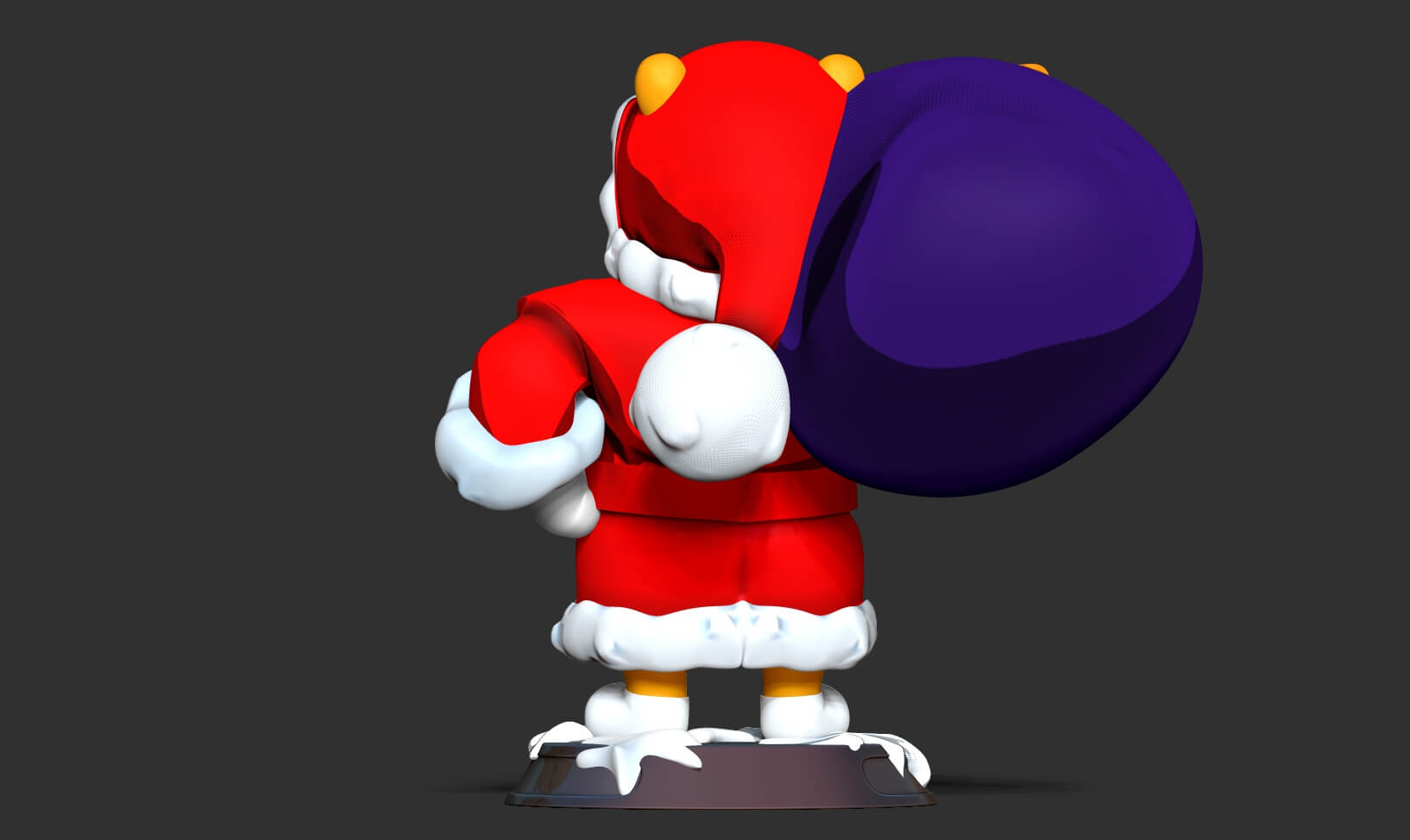 Santa Pooh 3D by Sinh Nguyen