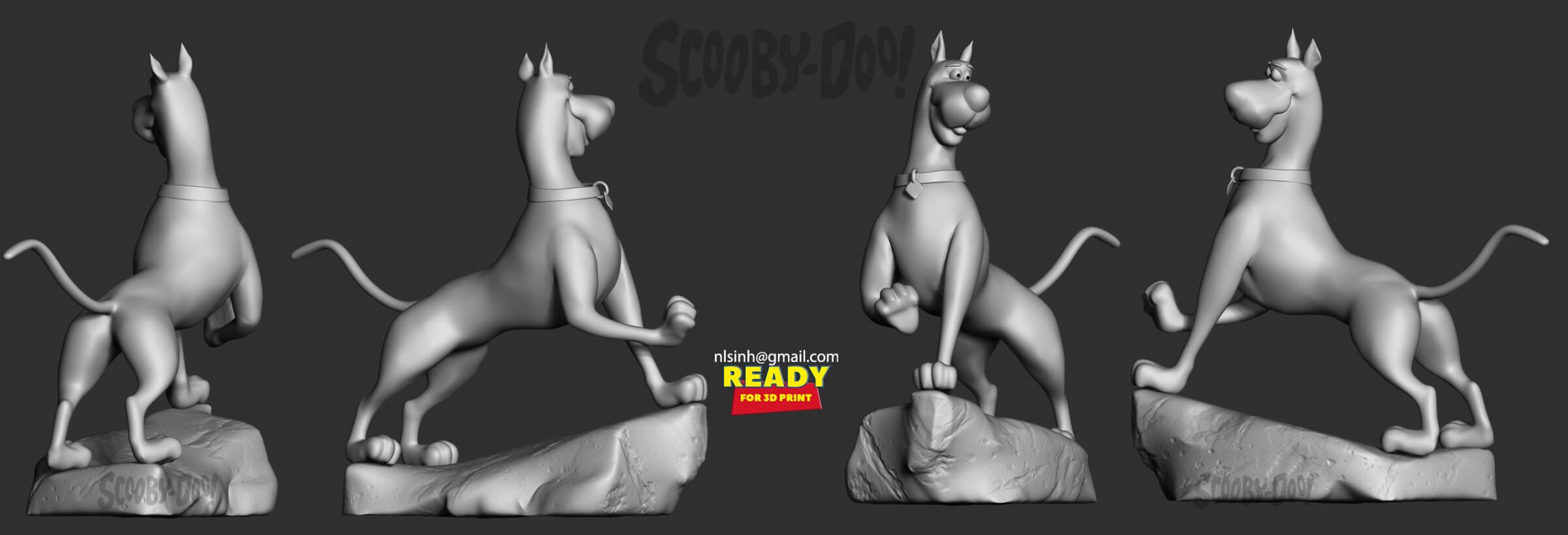 Scooby Doo - 3D Model by Sinh Nguyen