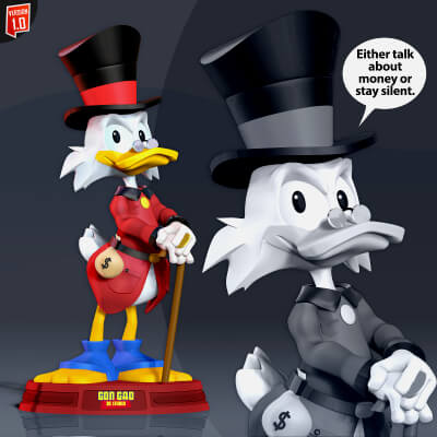 Scrooge Mcduck - 3D Model by Sinh Nguyen