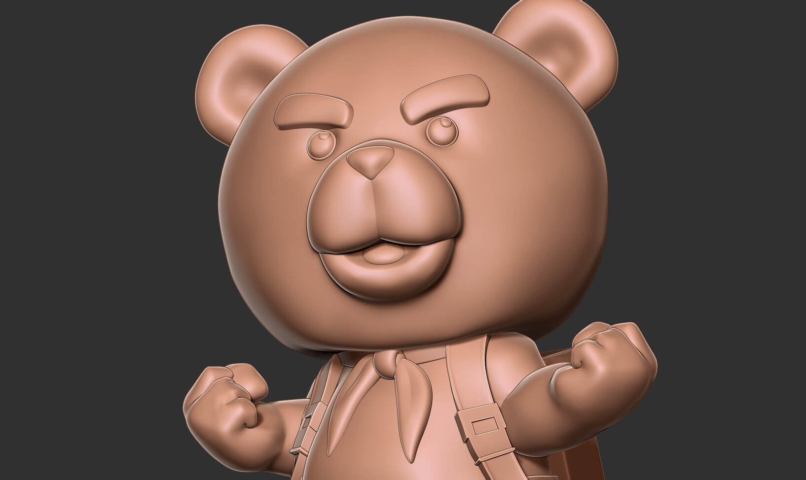 Ted The Bear - 3D Model by Sinh Nguyen