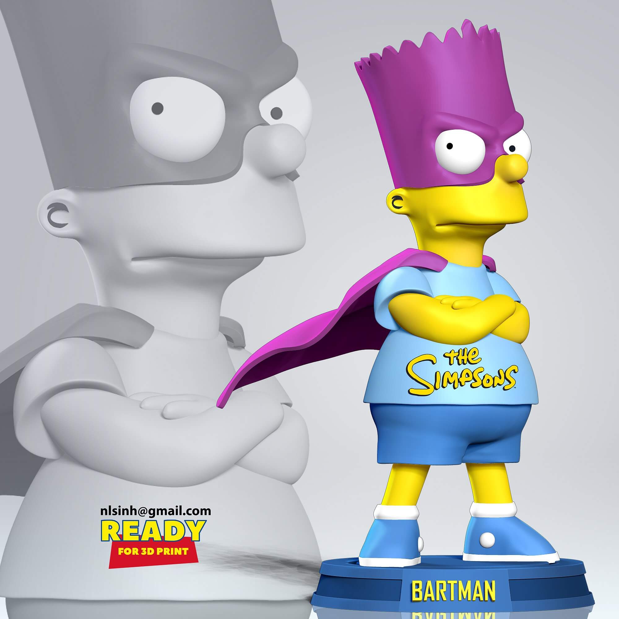 The Bartman - 3D Model by Sinh Nguyen