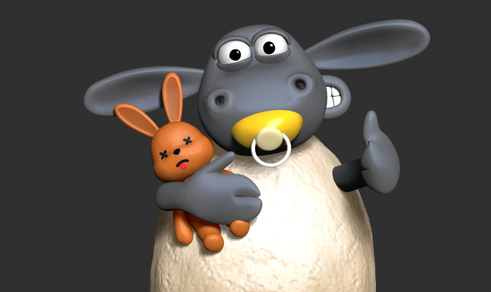 Timmy - Shaun The Sheep 3D Model by Sinh Nguyen