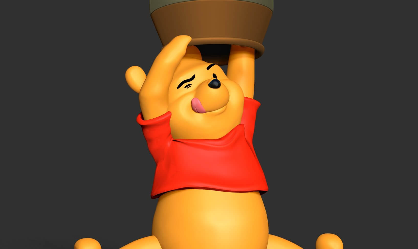 Winnie-the-Pooh 3D Model by Sinh Nguyen