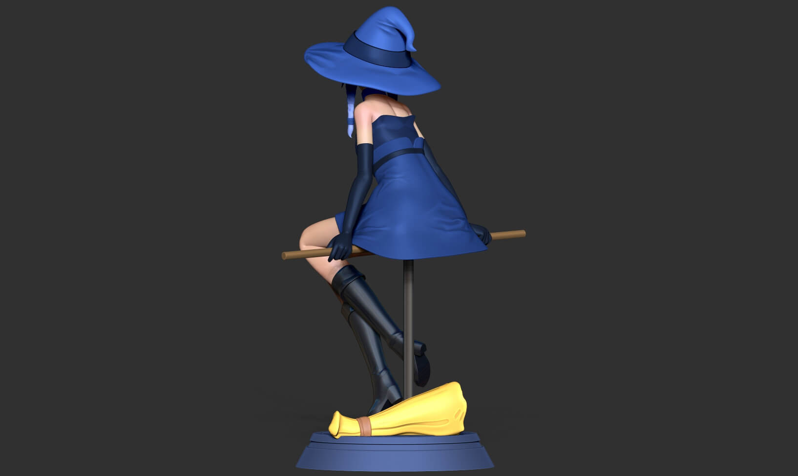 Witch - 3D Model by Sinh Nguyen