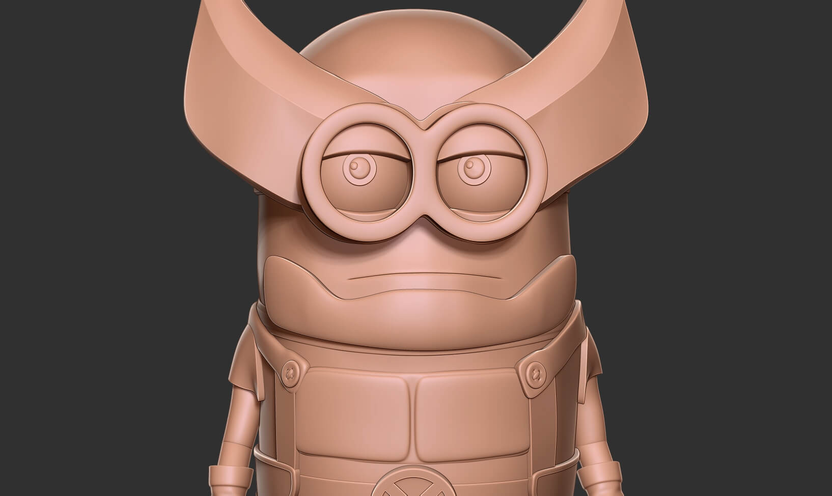 Wolverine Minion - 3D Model by Sinh Nguyen
