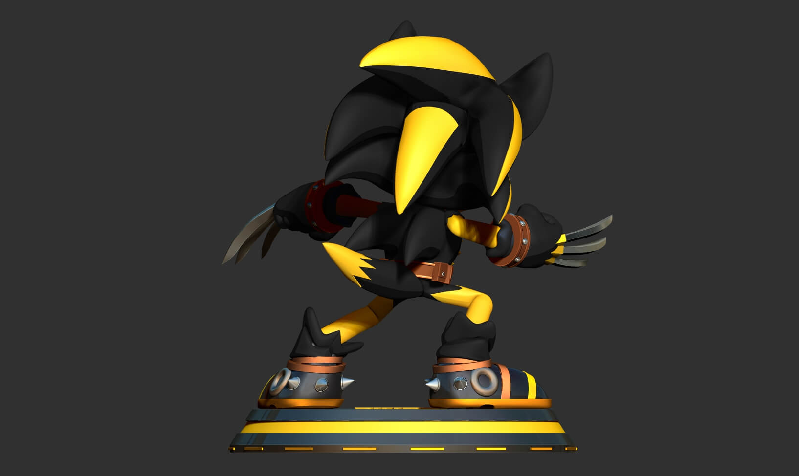 Wolverine Sonic - 3D Model by Sinh Nguyen