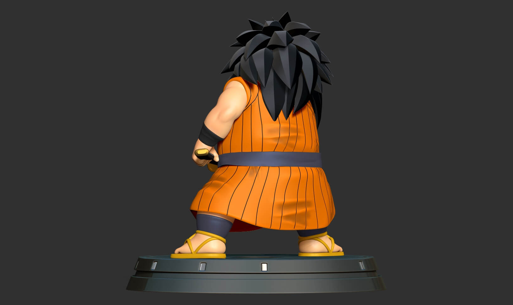 Yajirobe - Dragon Ball Fanart 3D Model by Sinh Nguyen