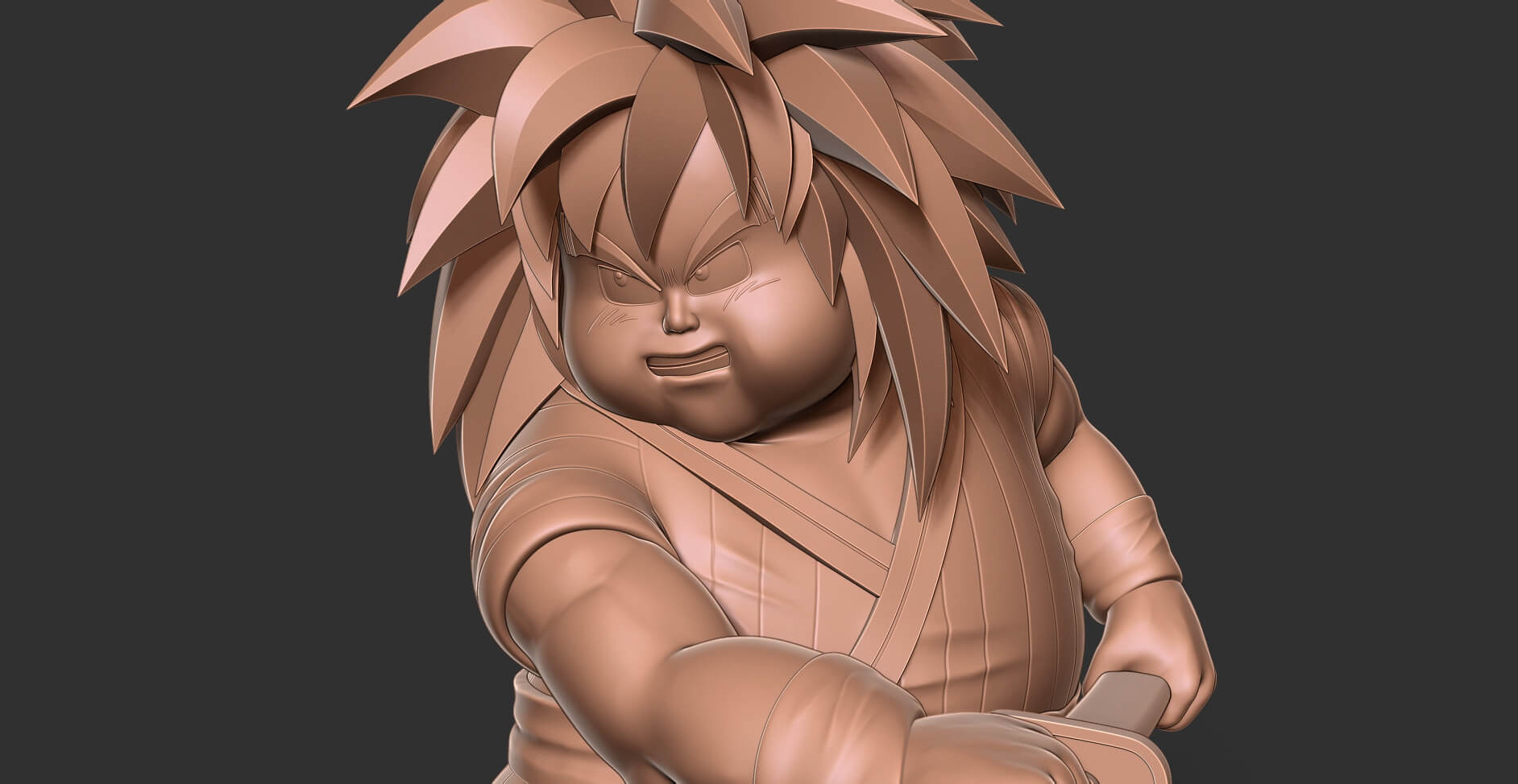 Yajirobe - Dragon Ball Fanart 3D Model by Sinh Nguyen