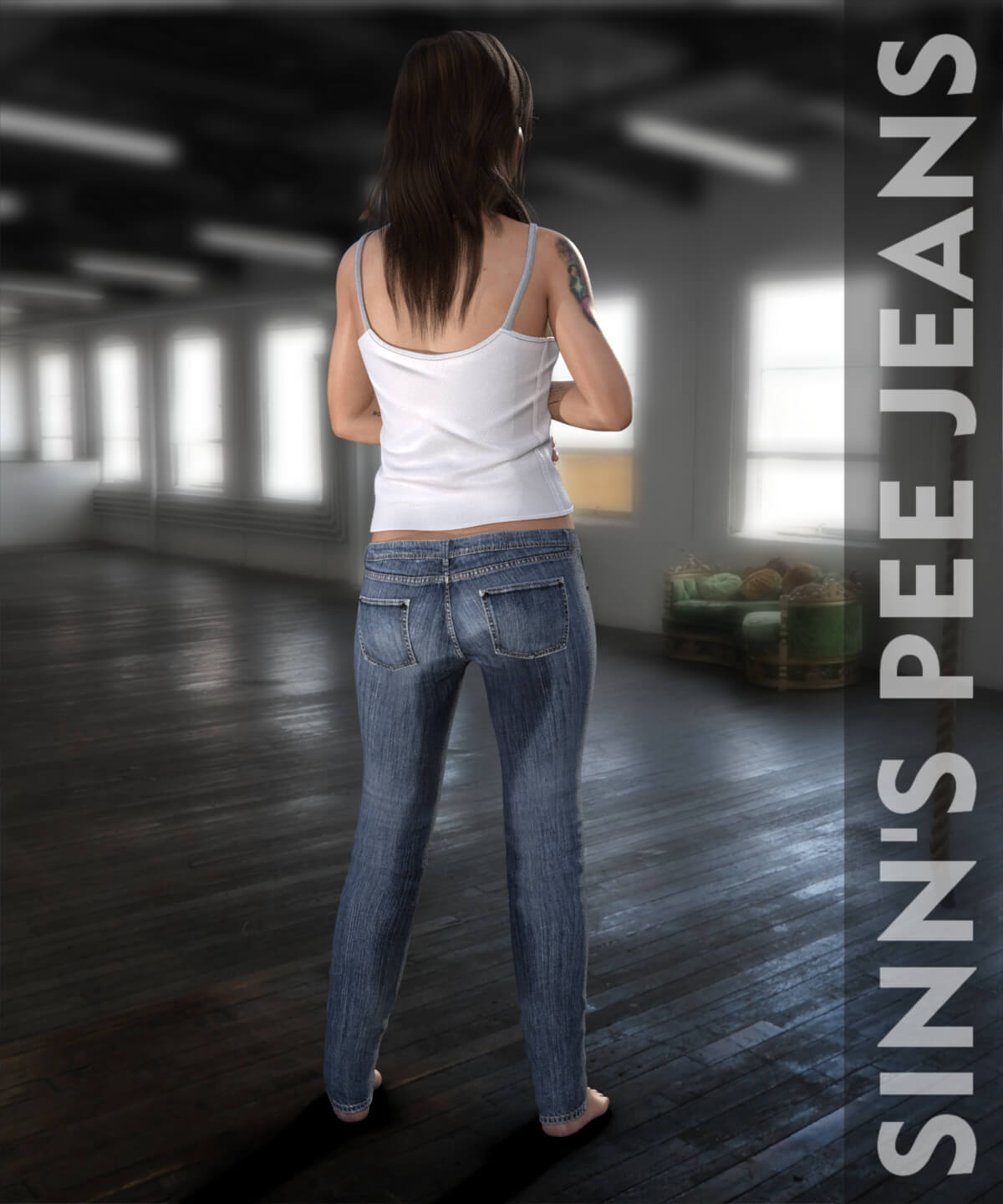 Sinn's Pee Jeans & Poses for Sinn Sage and G8F - Daz Content by Sinn Sage