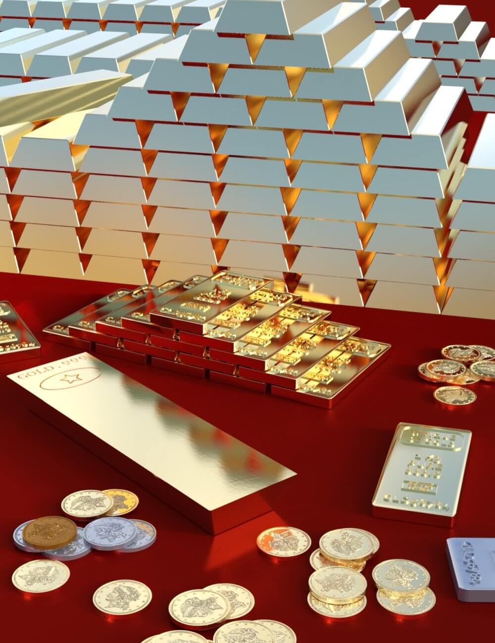 Gold Galore - Daz Content by SirArtist