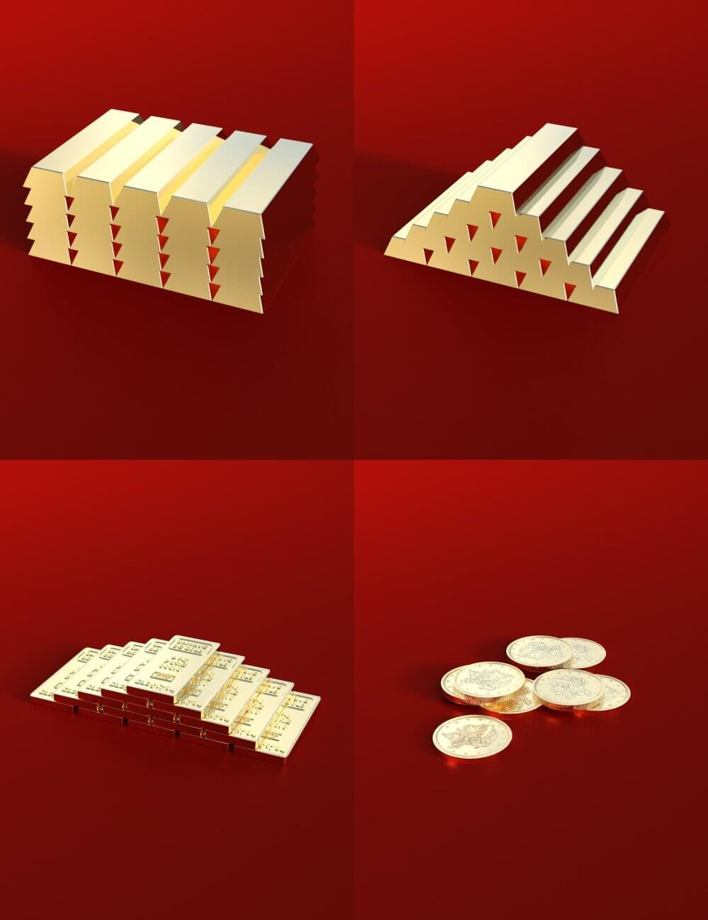 Gold Galore - Daz Content by SirArtist