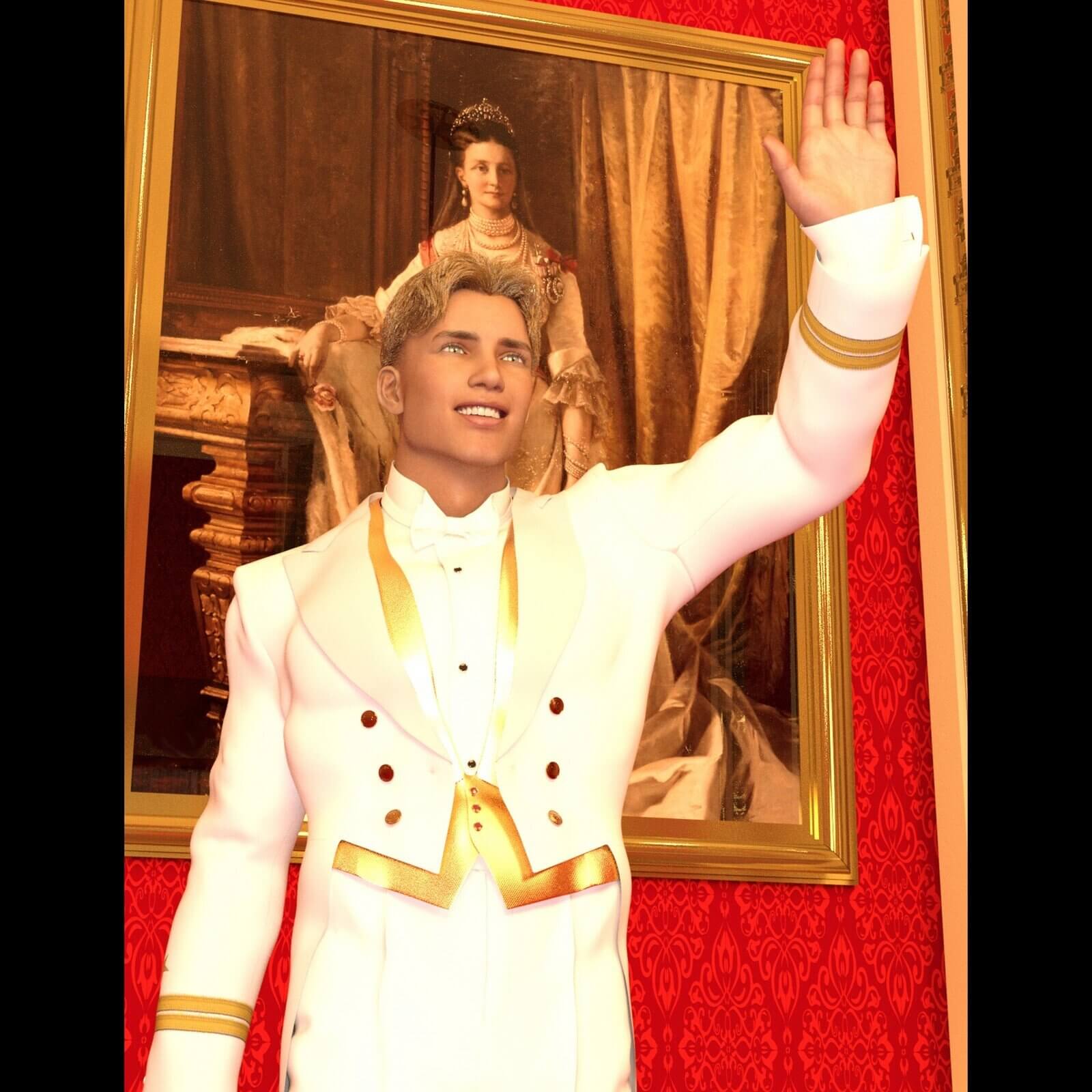 HRH Prince Nicholas For Genesis 8.1 Male - Daz Content by SirArtist