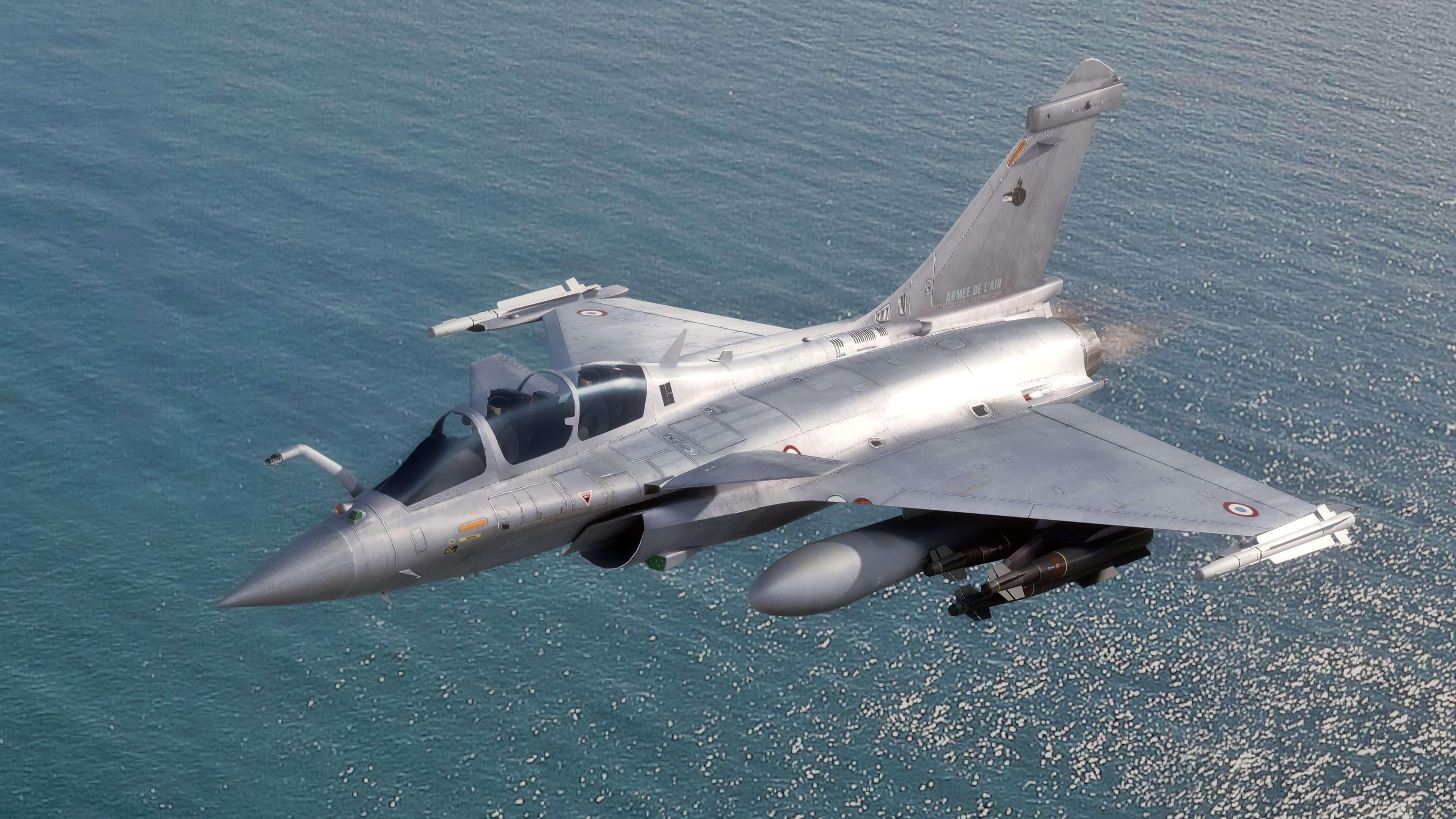 Dassault Rafale B - Rigged - High Resolution Cockpit 3D Model by Sirios-3D