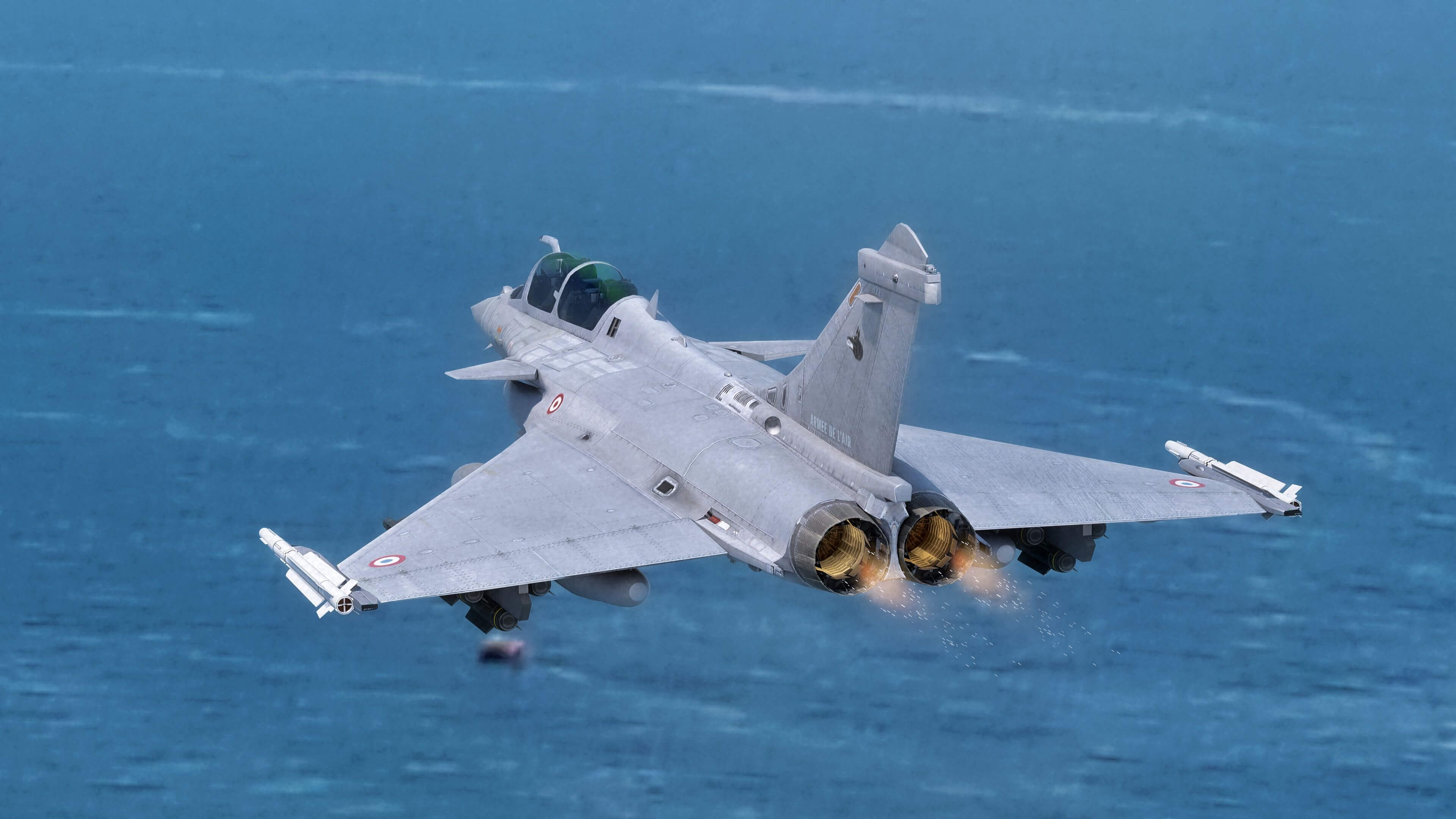 Dassault Rafale B - Rigged - High Resolution Cockpit 3D Model by Sirios-3D