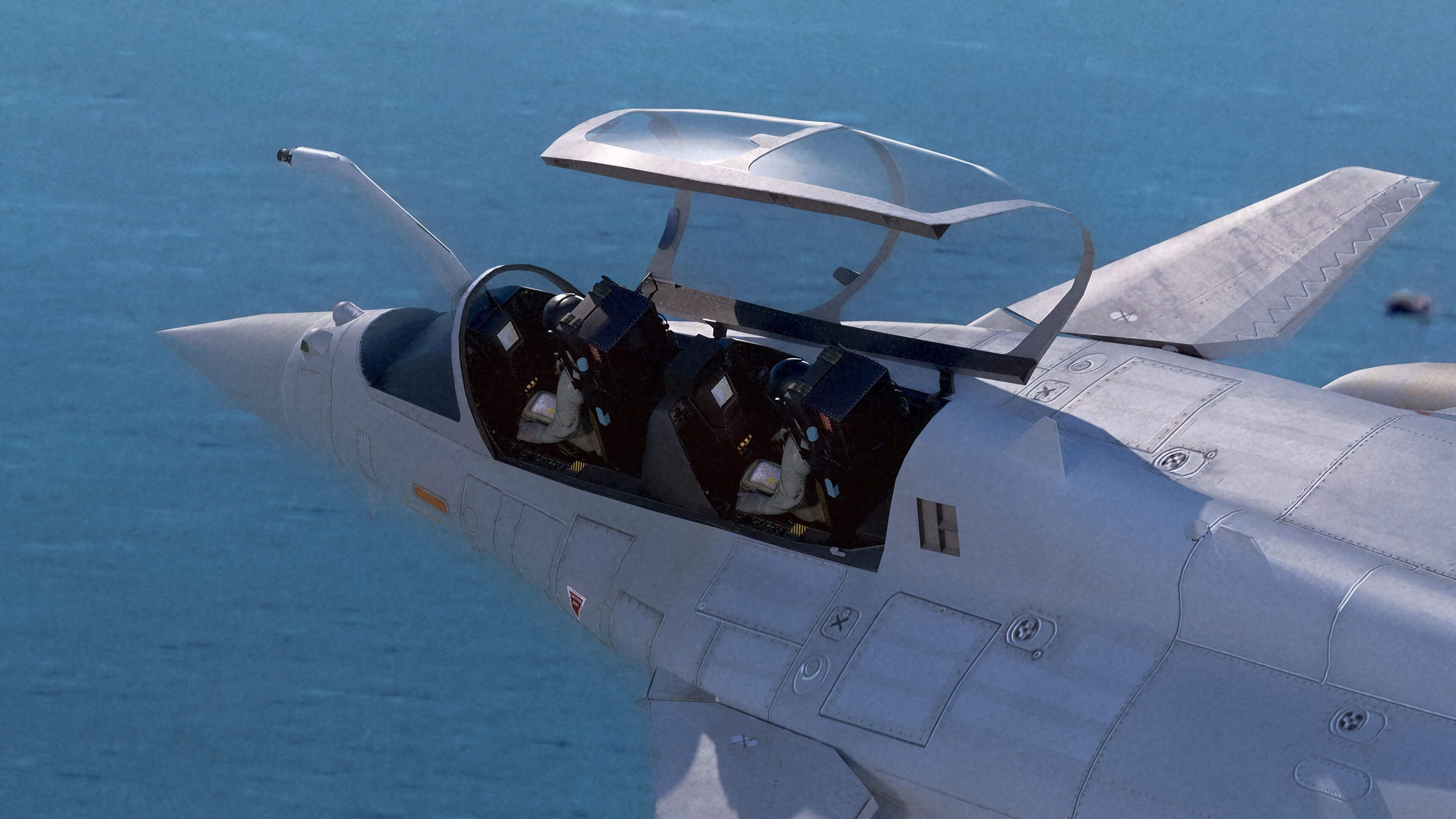 Dassault Rafale B - Rigged - High Resolution Cockpit 3D Model by Sirios-3D