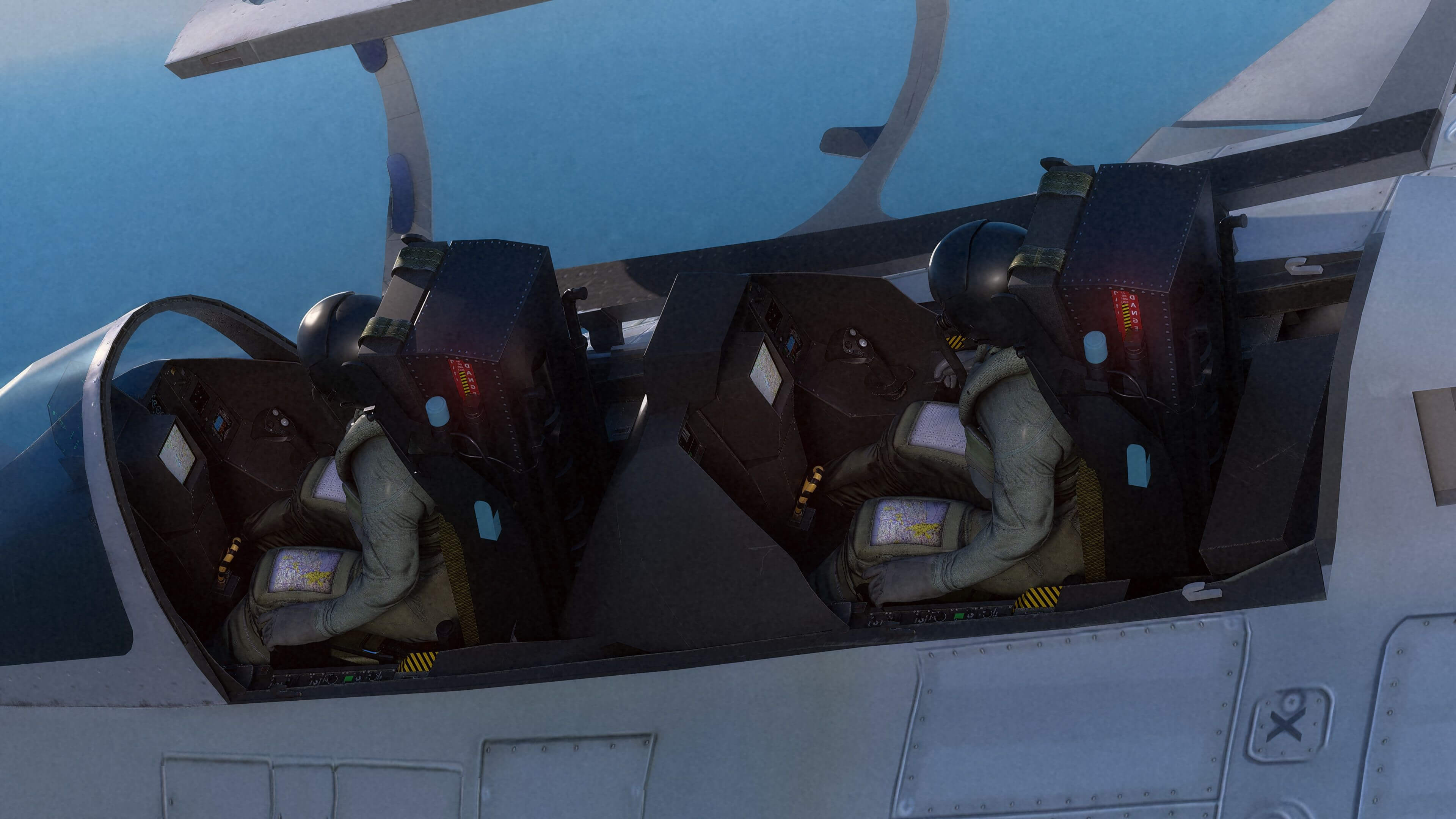 Dassault Rafale B - Rigged - High Resolution Cockpit 3D Model by Sirios-3D