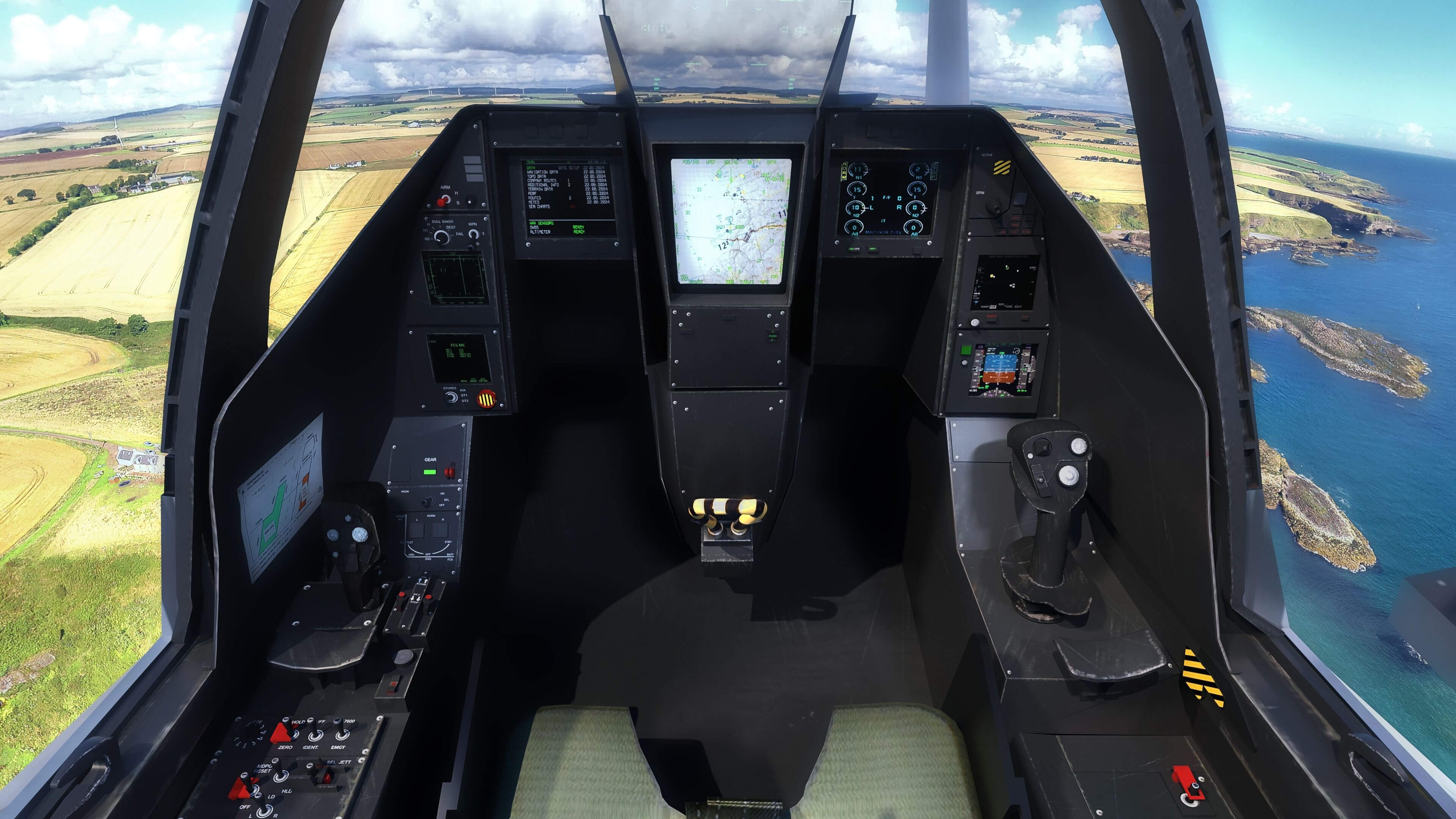 Dassault Rafale B - Rigged - High Resolution Cockpit 3D Model by Sirios-3D