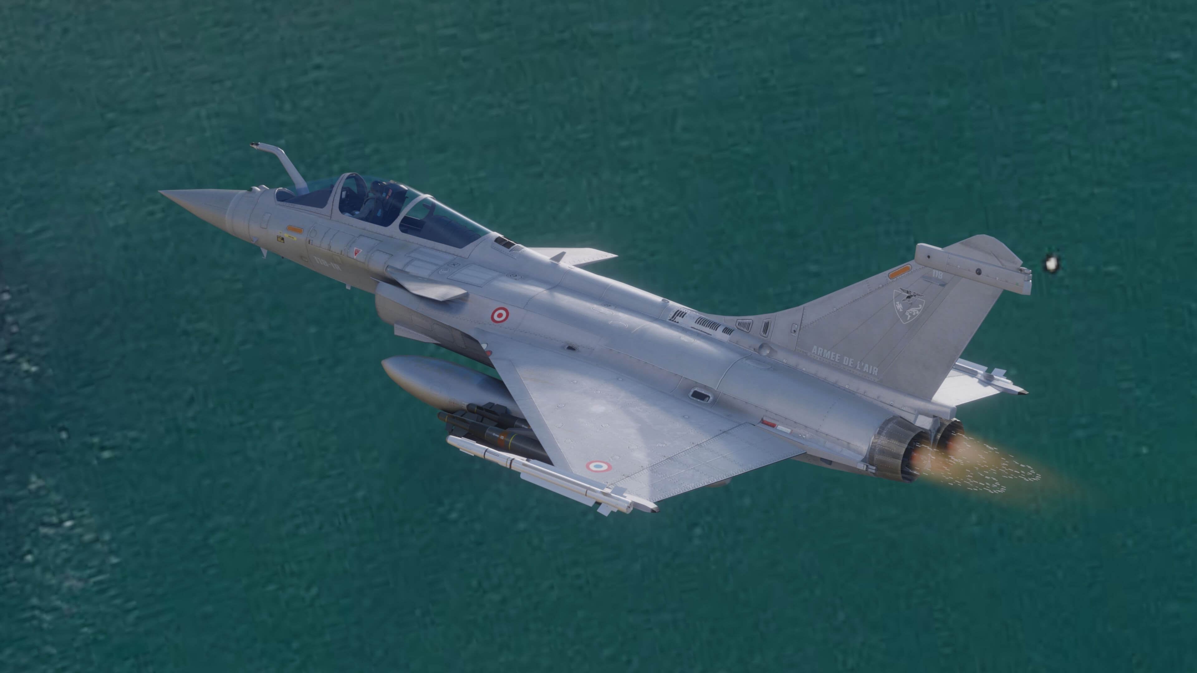 Dassault Rafale C - Rigged - High Resolution Cockpit 3D Model by Sirios-3D