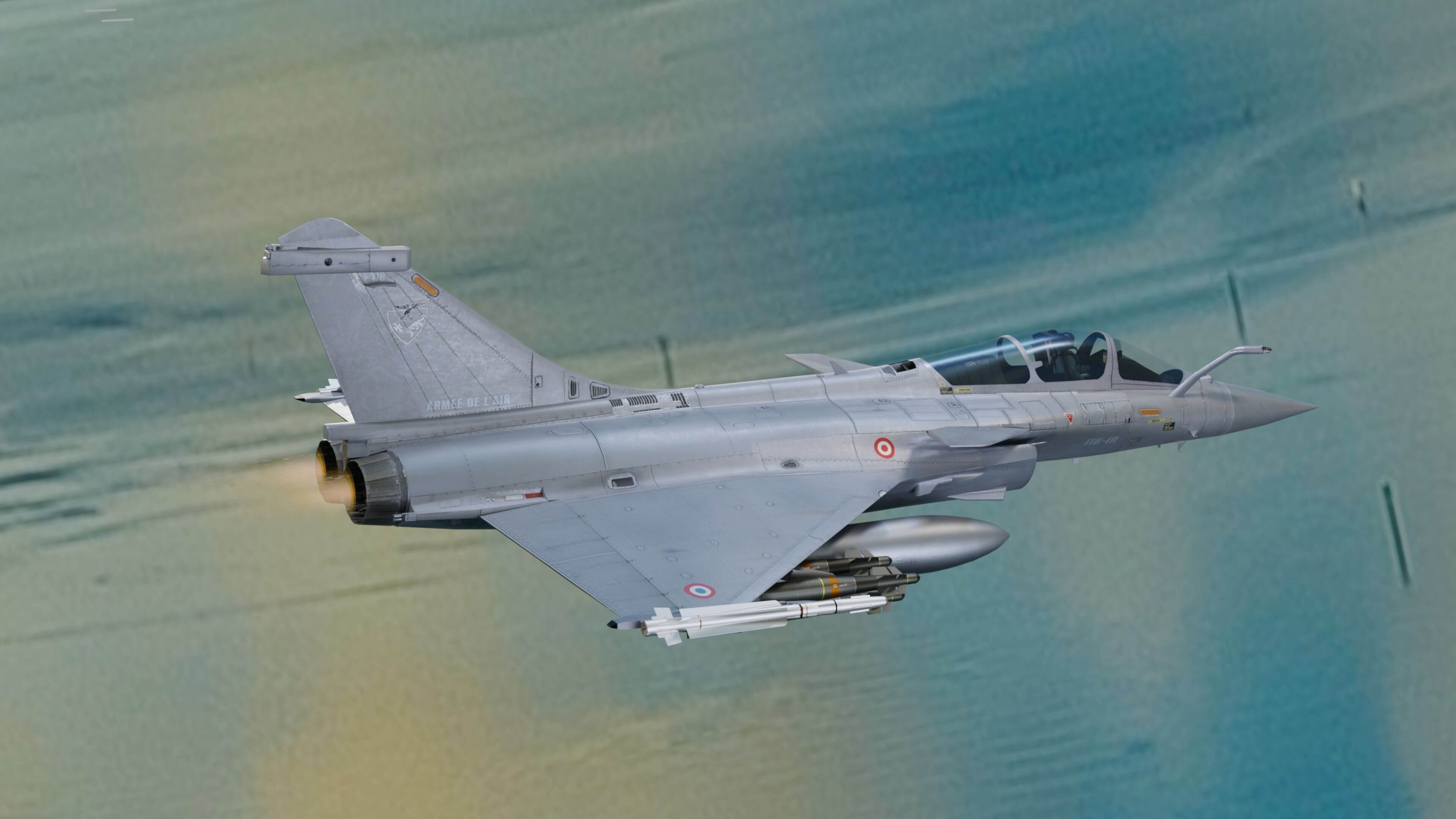 Dassault Rafale C - Rigged - High Resolution Cockpit 3D Model by Sirios-3D