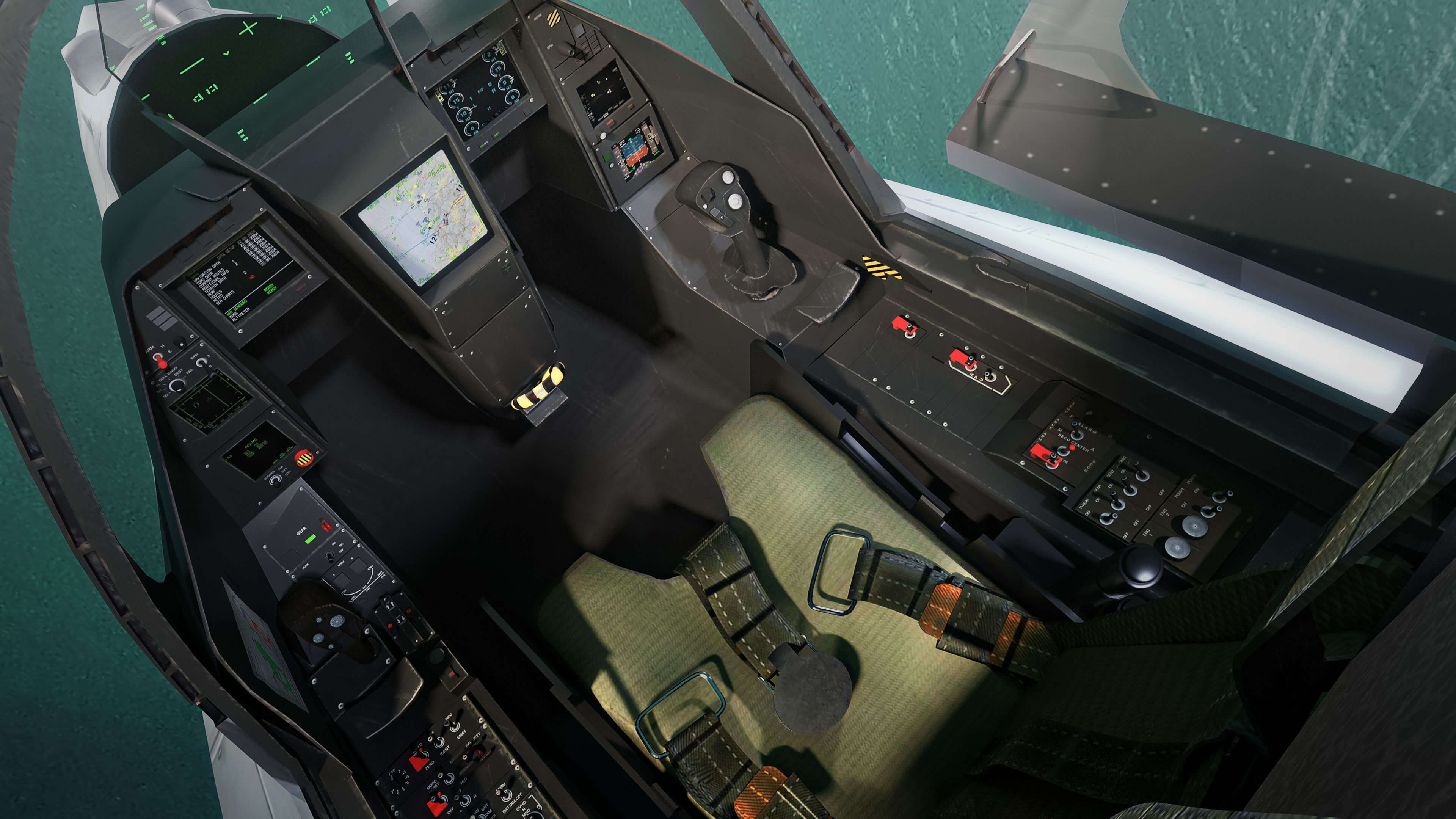 Dassault Rafale C - Rigged - High Resolution Cockpit 3D Model by Sirios-3D