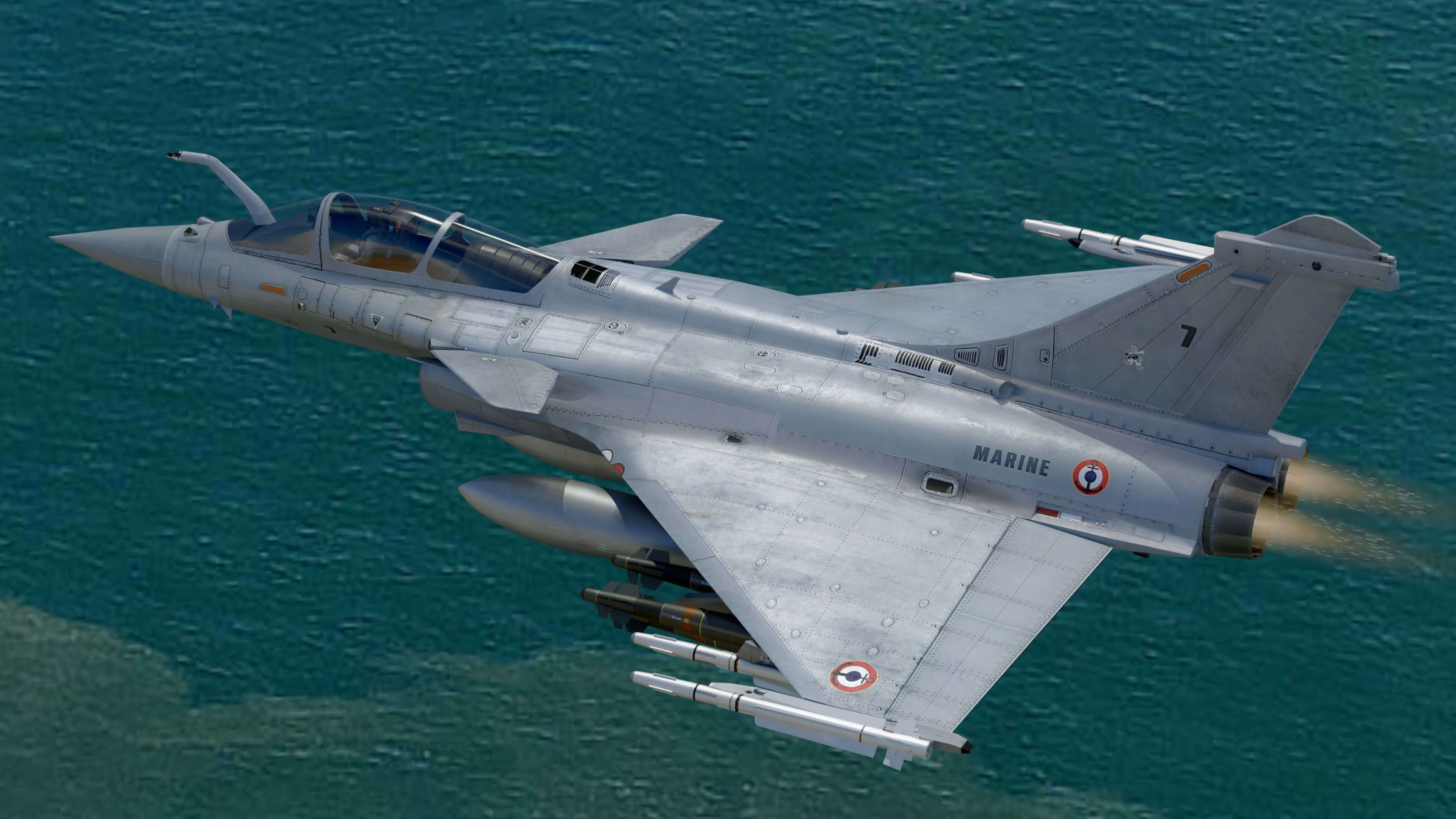Dassault Rafale M - Rigged - High Resolution Cockpit 3D Model by Sirios-3D