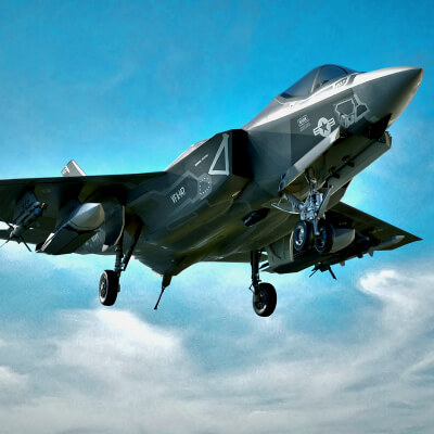 F-35C Lightning II Rigged with High Resolution Cockpit 3D Model by ...