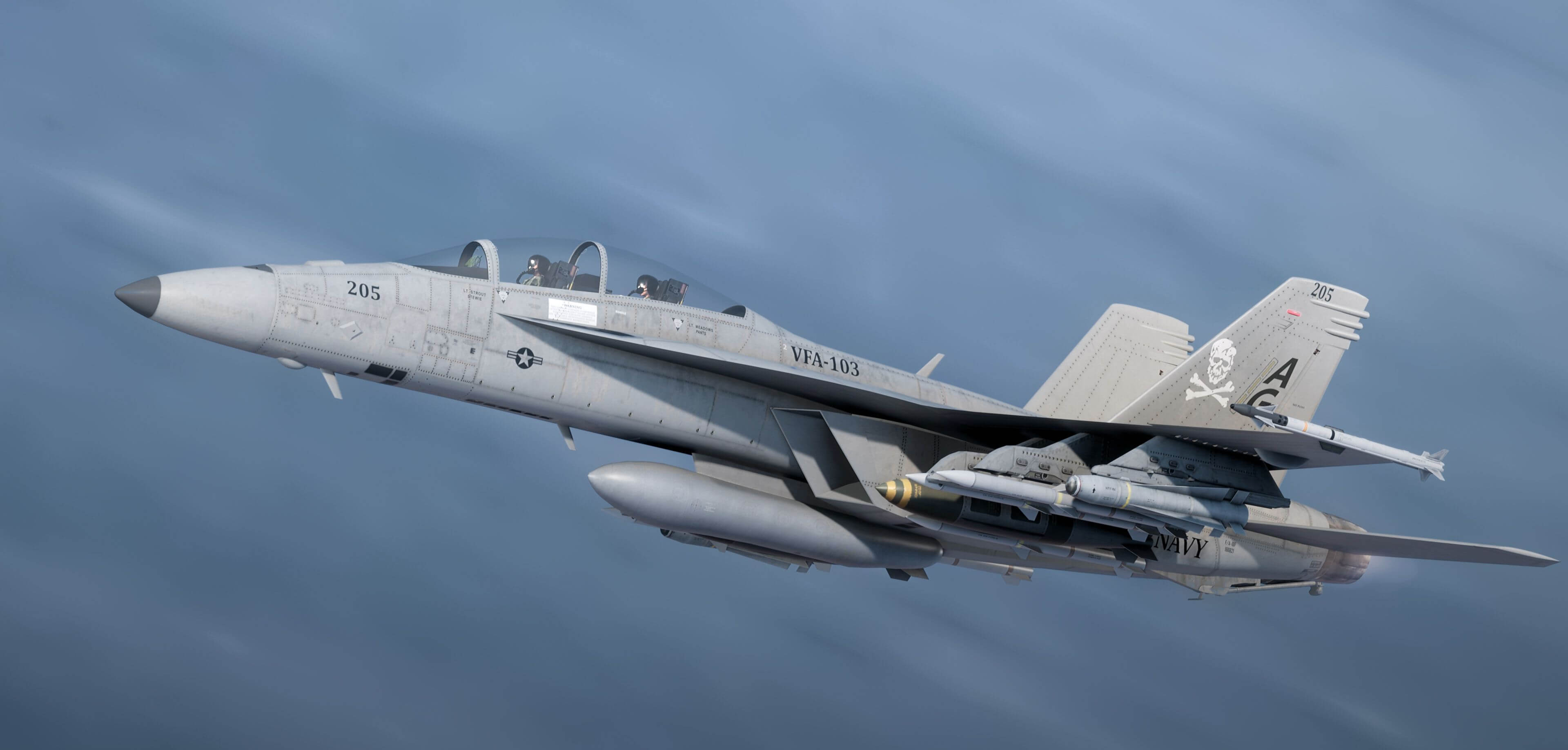 F18F Super Hornet-Rigged with Cockpit Changeable Decal-Text 3D Model by ...