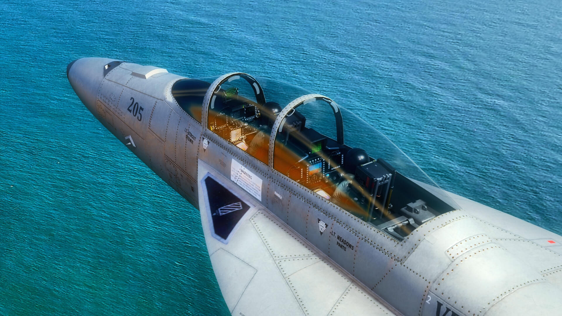 F18F Super Hornet-Rigged with Cockpit Changeable Decal-Text 3D Model by ...